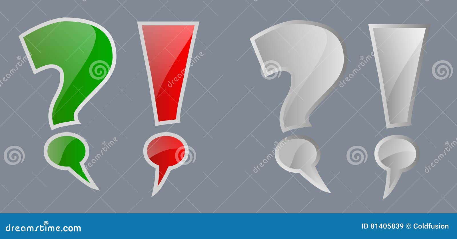 Balloons With Question-mark Symbols Stock Photography | CartoonDealer ...