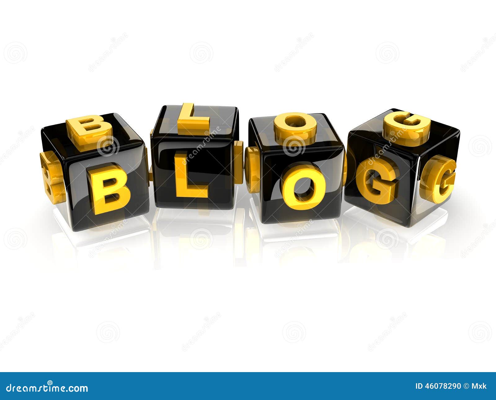 Text BLOG stock illustration. Illustration of text, internet - 46078290