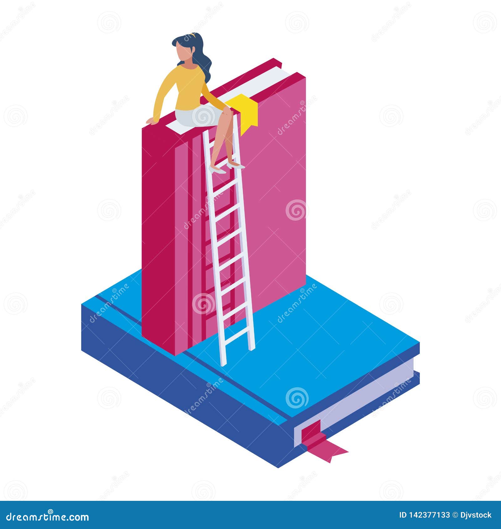 Book Stair Royalty-Free Illustration | CartoonDealer.com #24925212