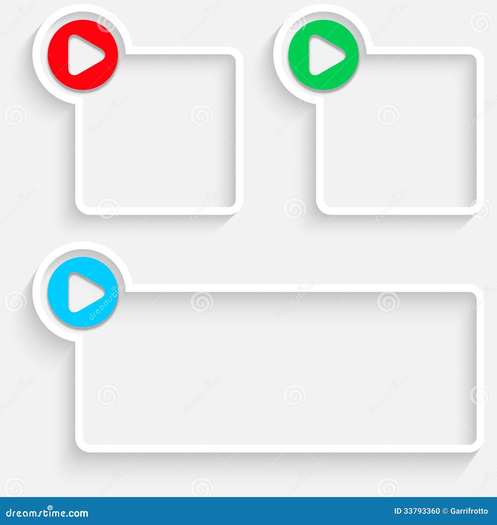 Text box with arrow stock vector. Illustration of blue - 33793360