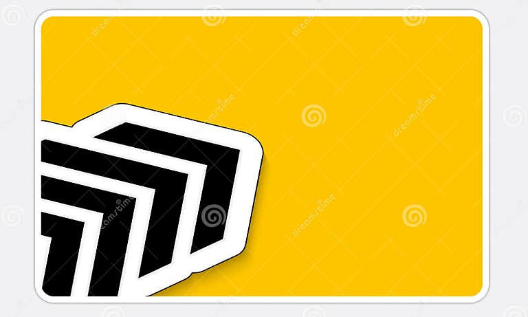 Text box with arrow stock vector. Illustration of stylized - 34253607