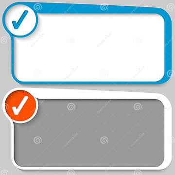 Text box and check box stock vector. Illustration of design - 35564938