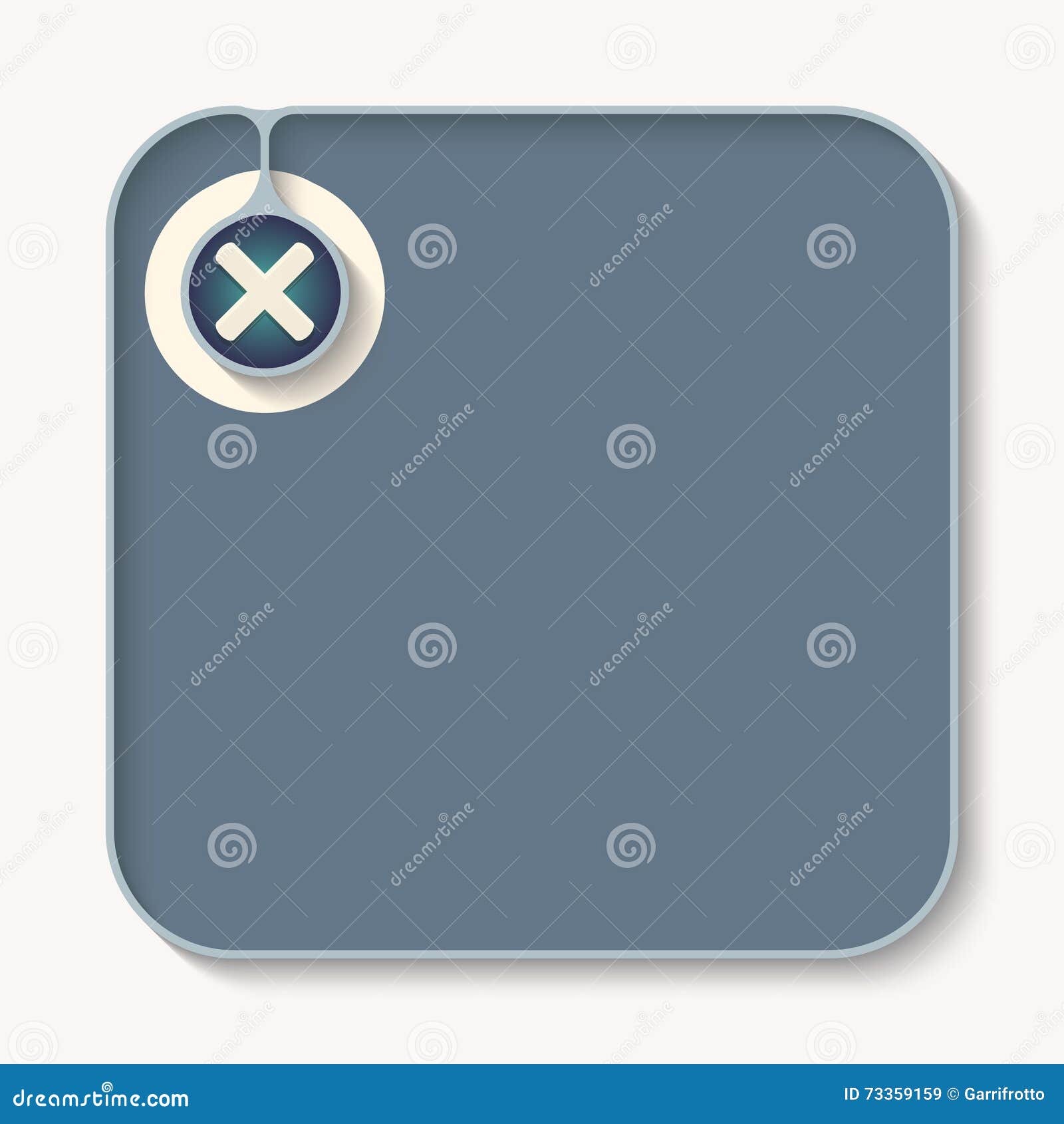 Text box stock vector. Illustration of education, formula - 73359159