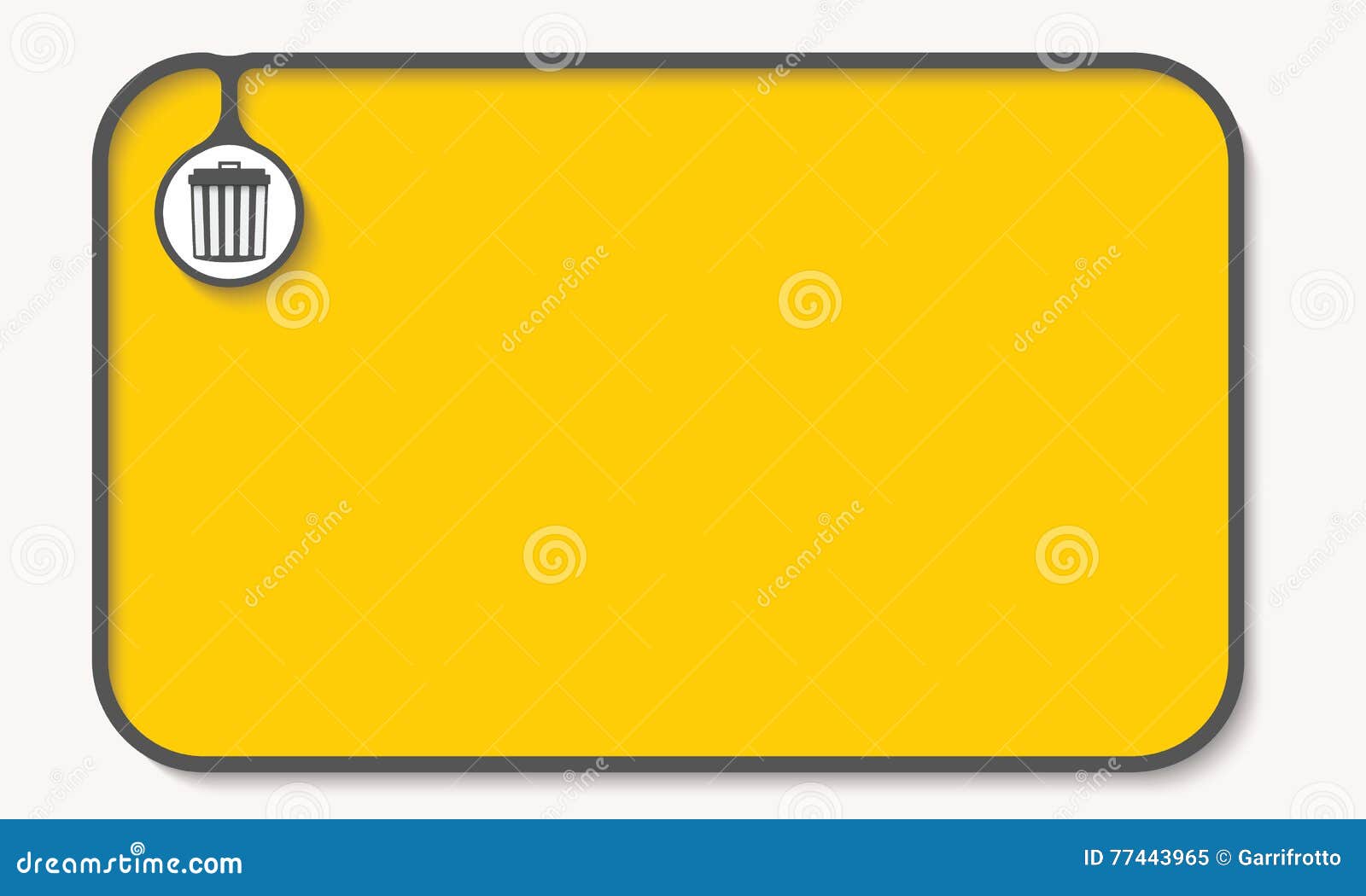 Text box stock illustration. Illustration of delete, color - 77443965