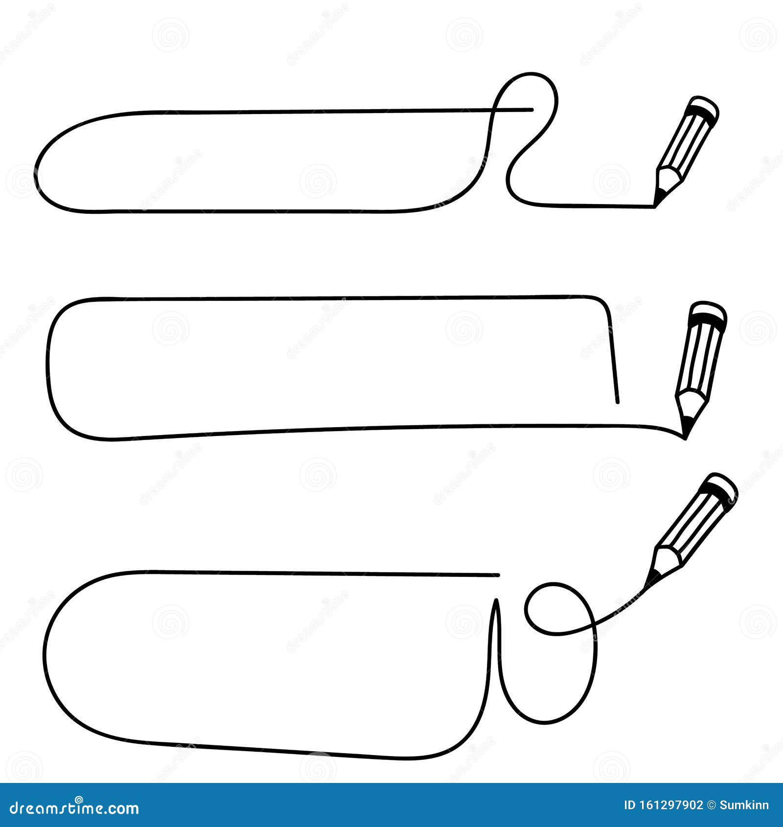 Text box and frames. stock vector. Illustration of note - 161297902