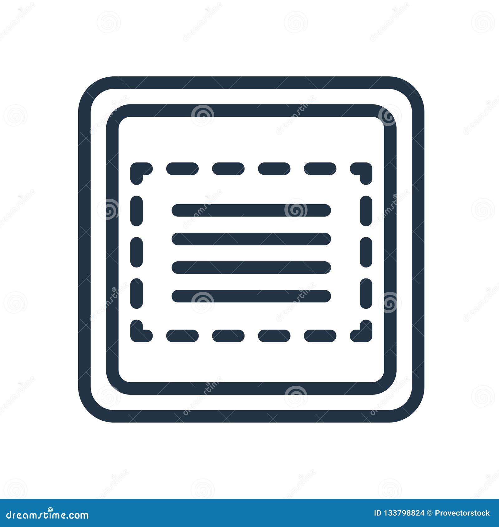 Text Box Icon Vector Isolated on White Background, Text Box Sign Stock ...