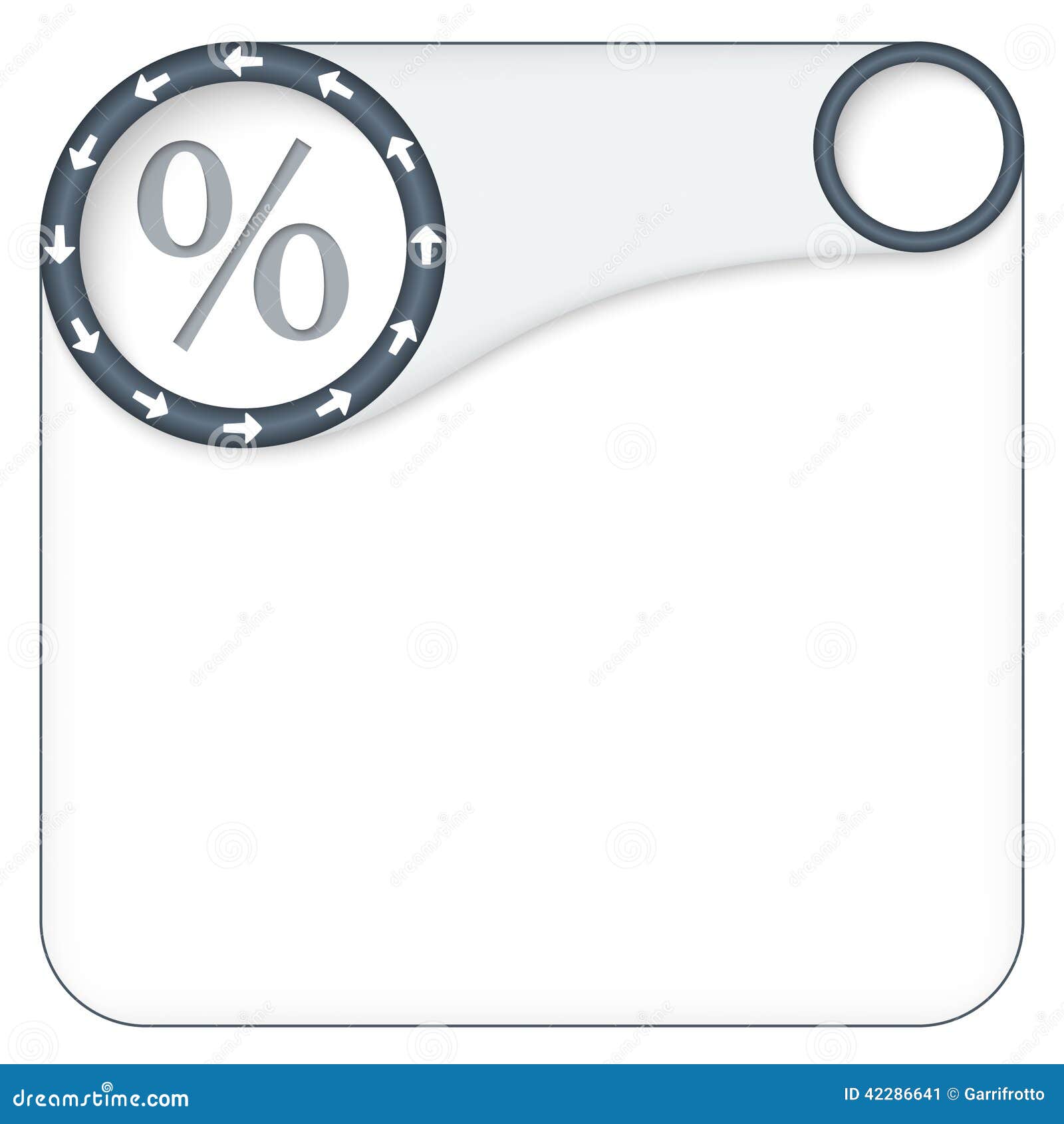 Text box stock vector. Illustration of label, corner - 42286641