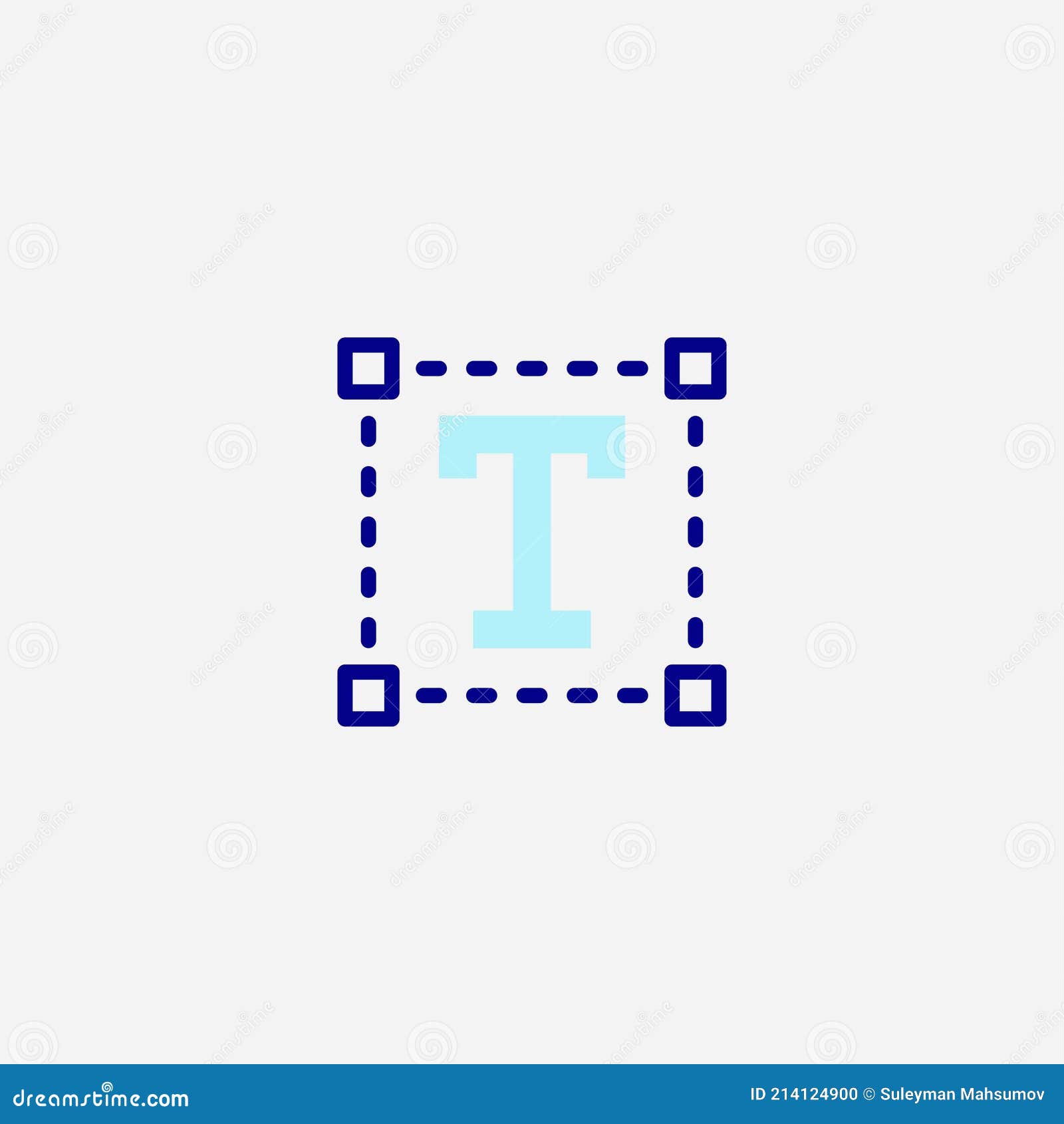 Text Box Vector Icon Sign Symbol Stock Vector - Illustration of ...