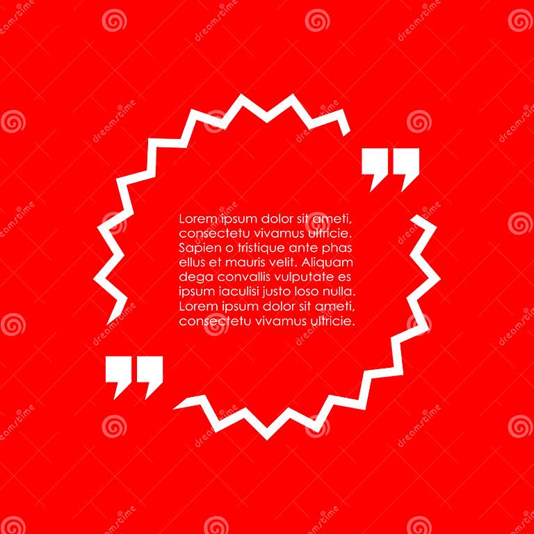 Text box vector template stock vector. Illustration of dialogue - 130489682