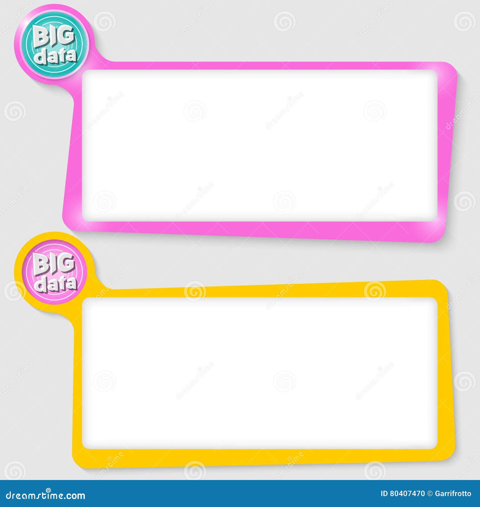 Text boxes stock illustration. Illustration of information - 80407470