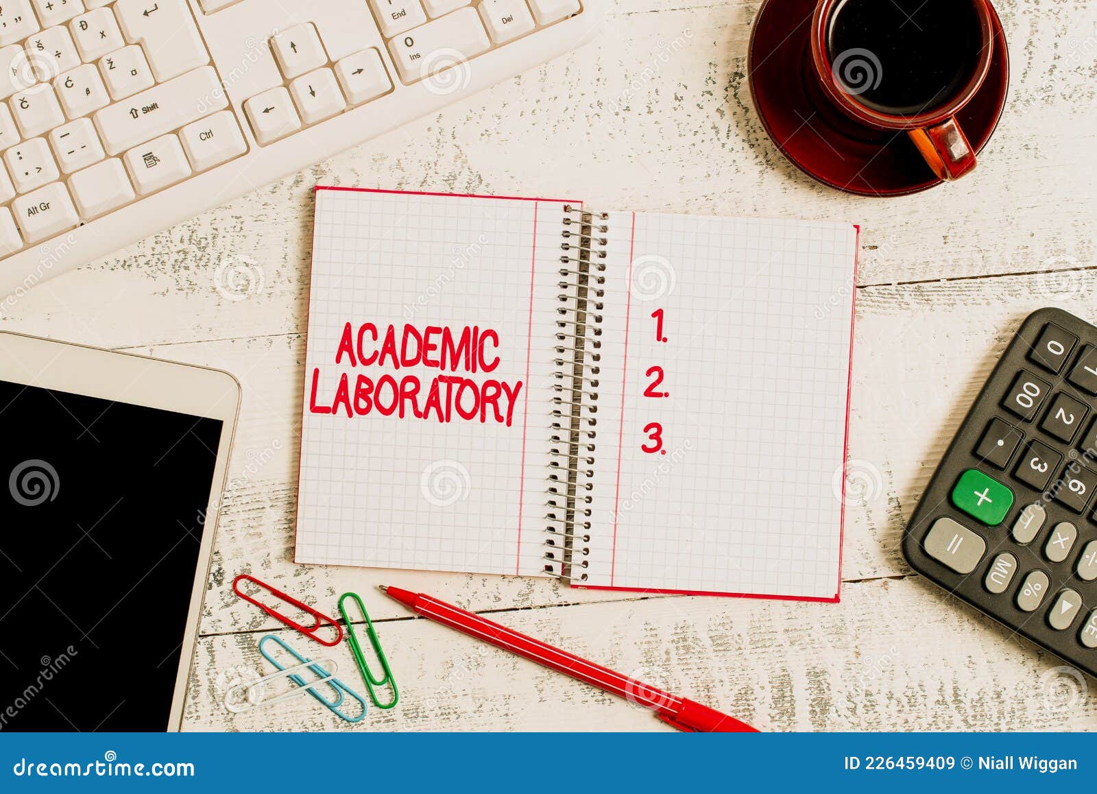 Text Caption Presenting Academic Laboratory. Concept Meaning Where ...