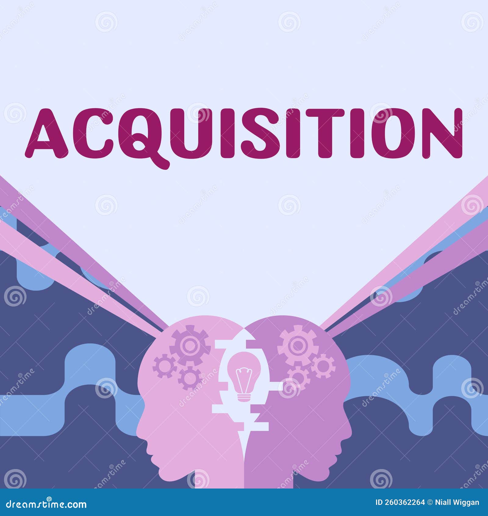 Text Sign Showing Acquisition. Business Concept Process of Forming an Evaluation by Discerning ...