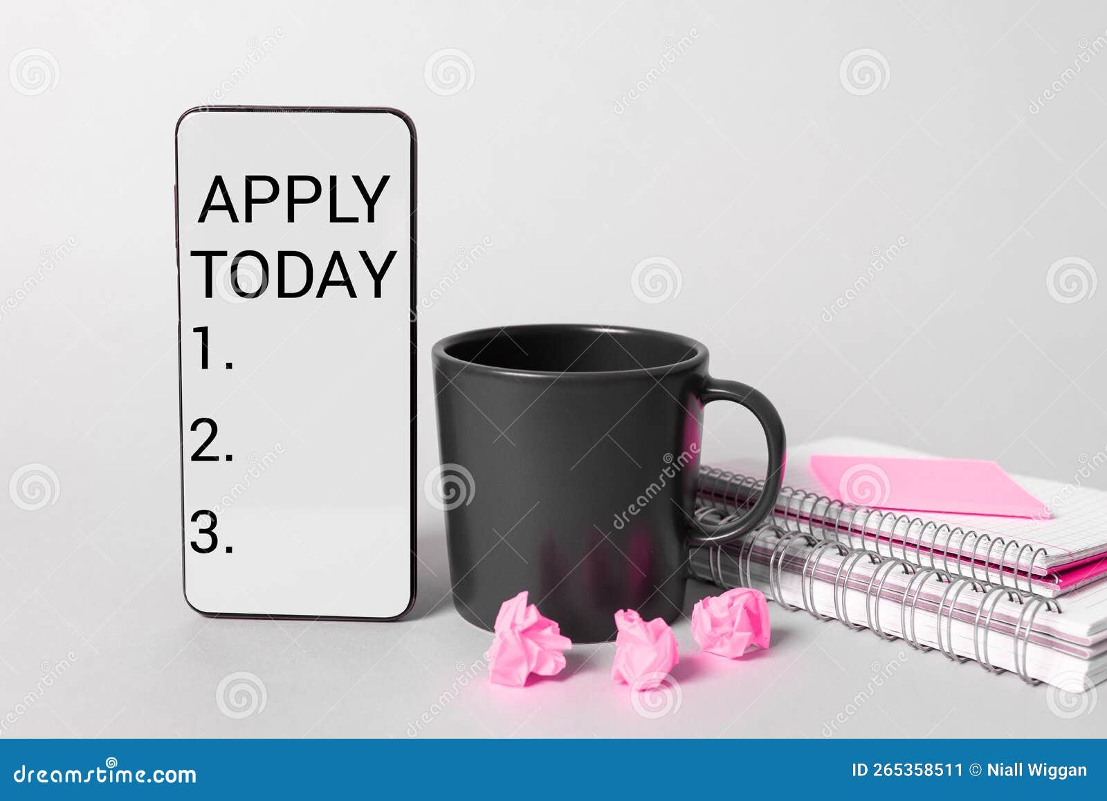 Text Caption Presenting Apply Today. Conceptual Photo To Request ...