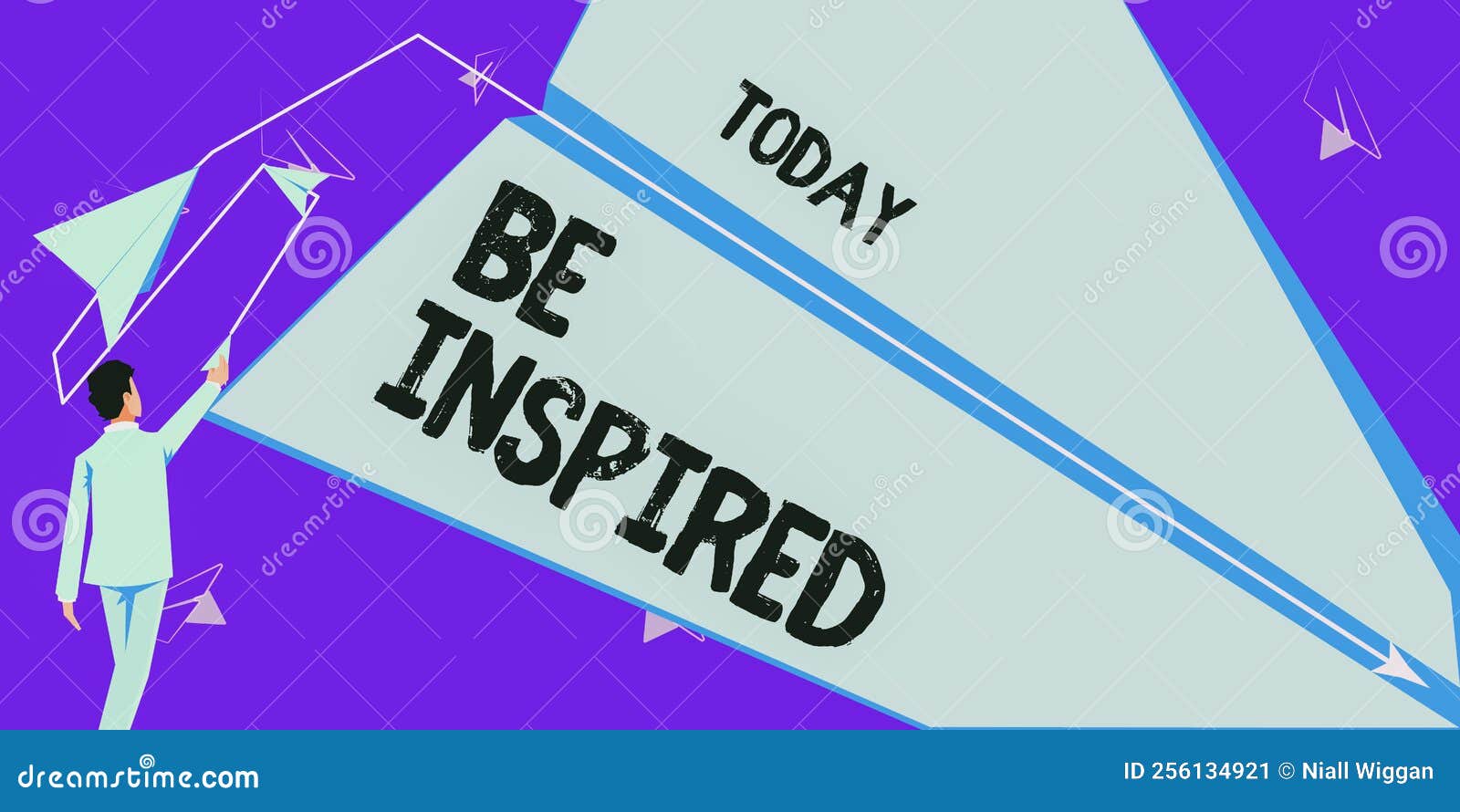 Writing Displaying Text Be Inspired. Business Concept Extraordinary ...