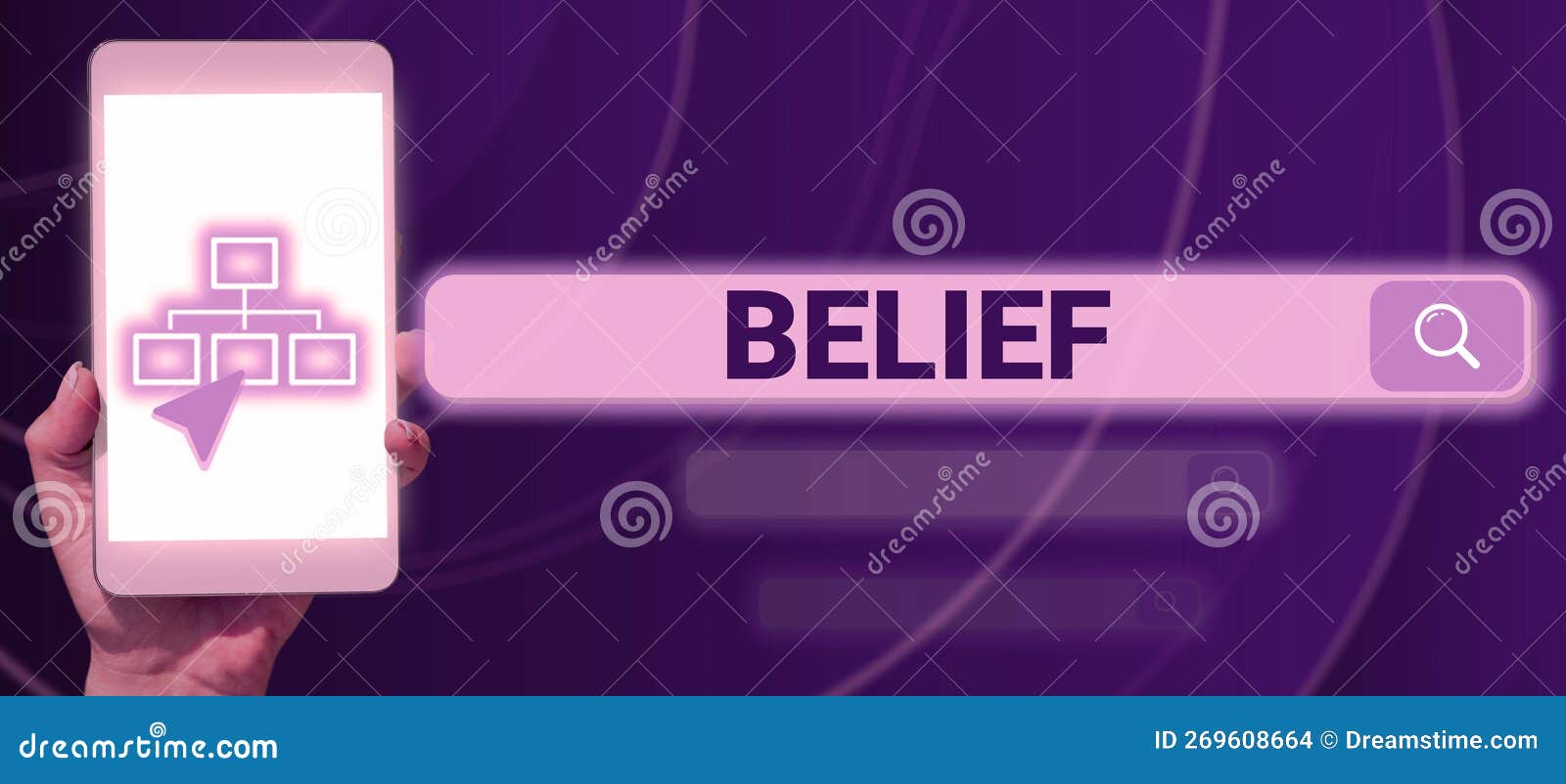 Writing Displaying Text Belief. Business Concept the Feeling of Being ...