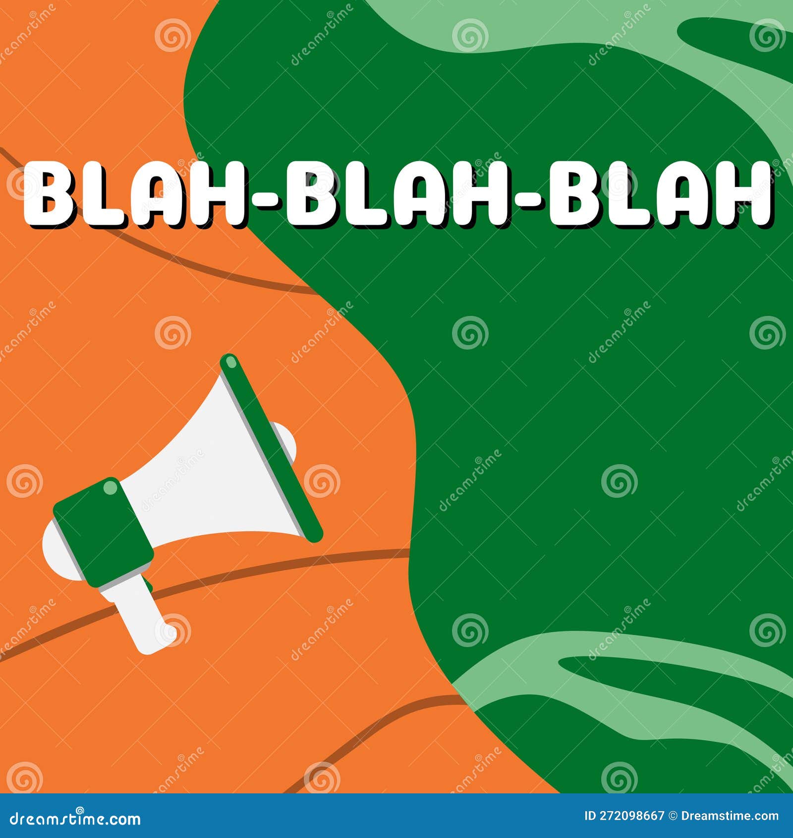 Text Showing Inspiration Blah Blah Blah. Business Concept Talking Too ...