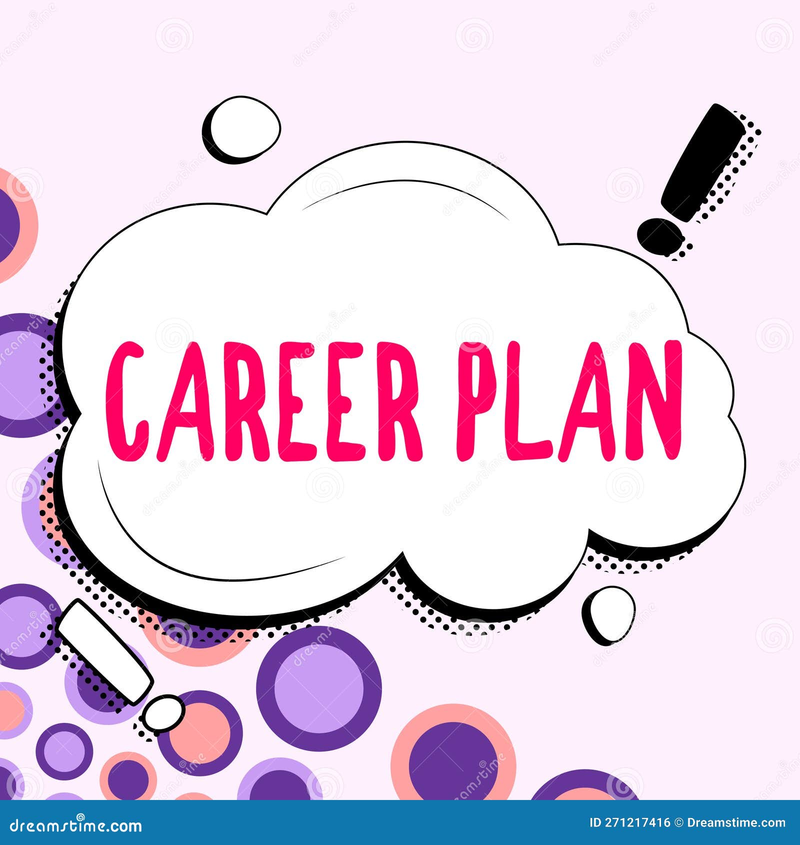 Text Caption Presenting Career Plan. Business Idea Ongoing Process ...