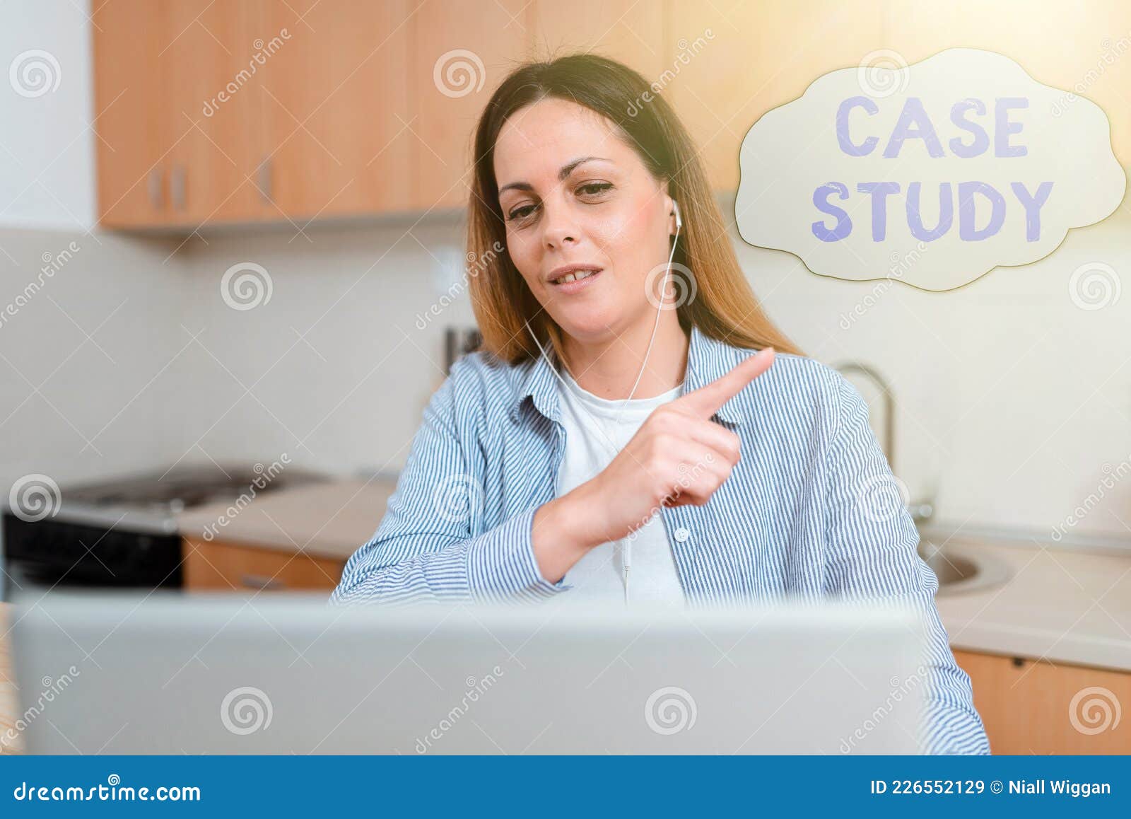 Text Caption Presenting Case Study. Business Idea Analysis and a ...
