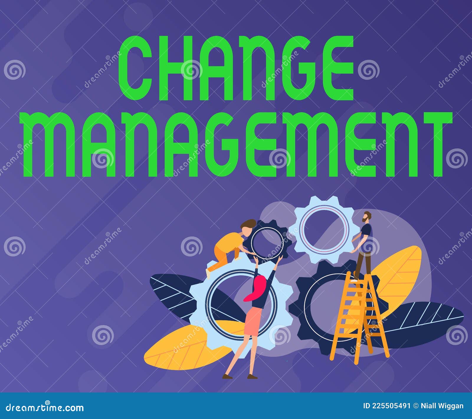 Text Caption Presenting Change Management. Business Approach Systematic ...