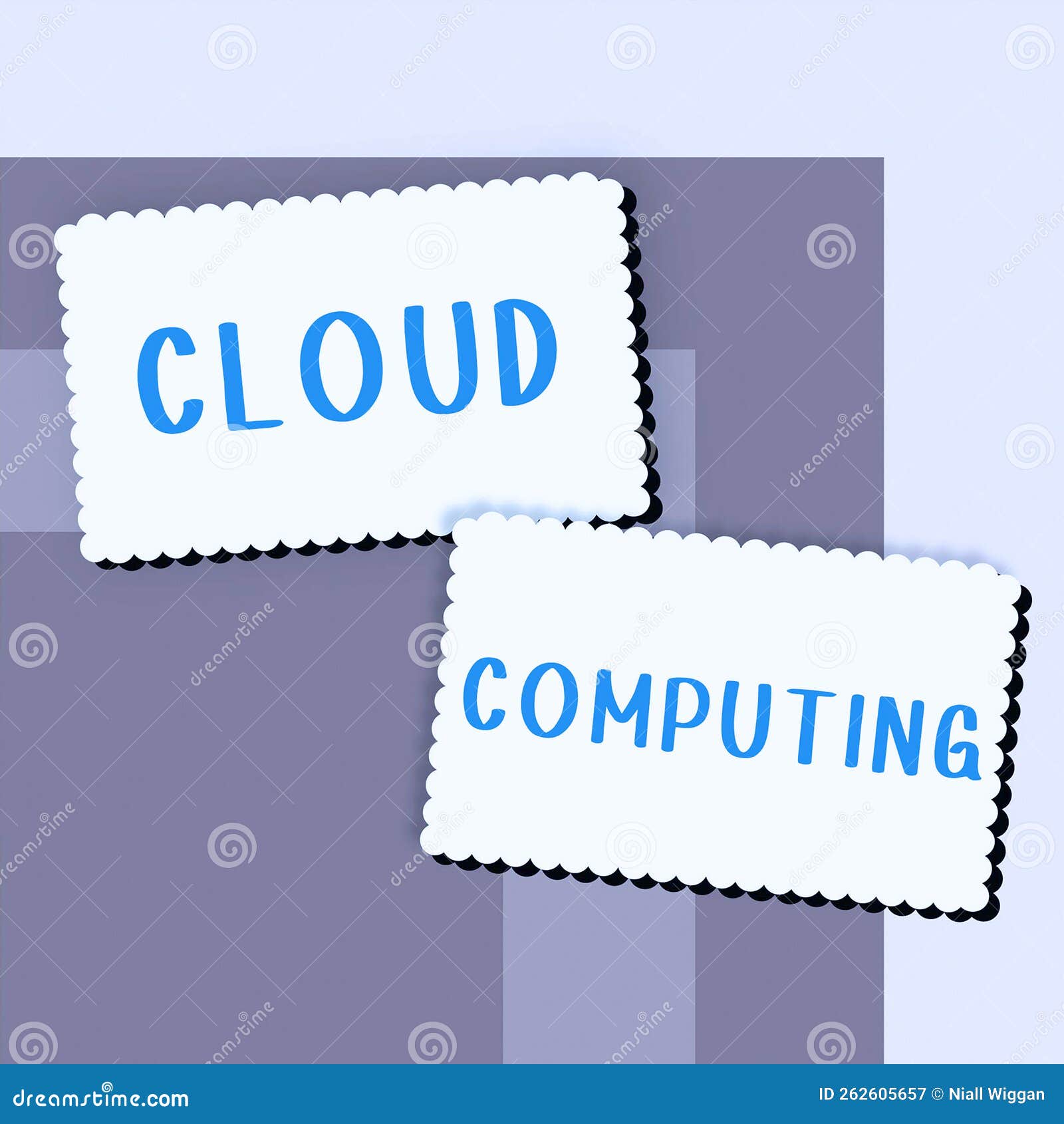 Text Caption Presenting Cloud Computing. Concept Meaning Storing and ...