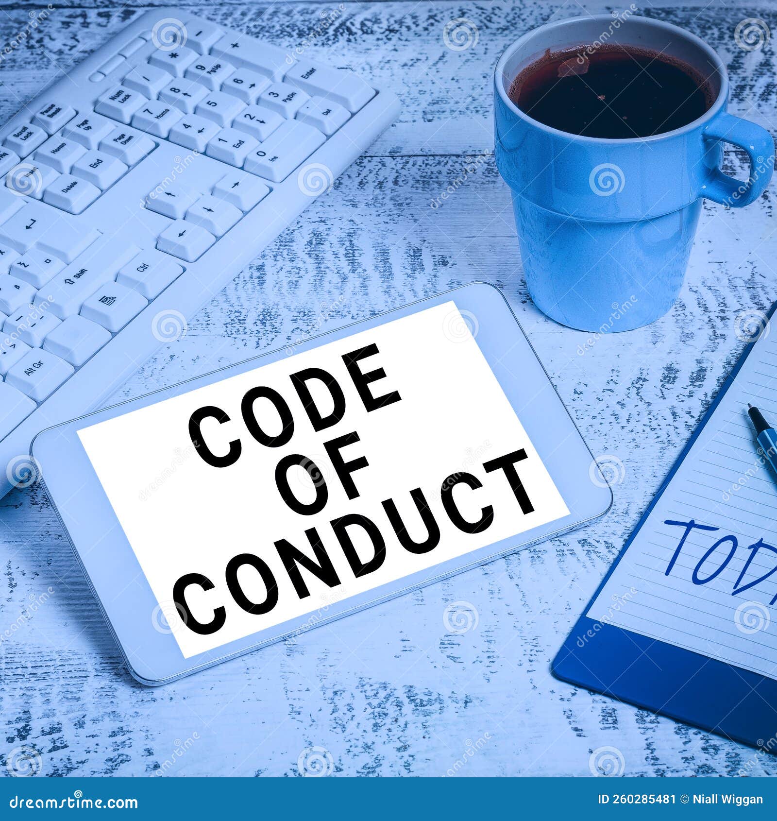 Text Caption Presenting Code of Conduct. Conceptual Photo Set of ...