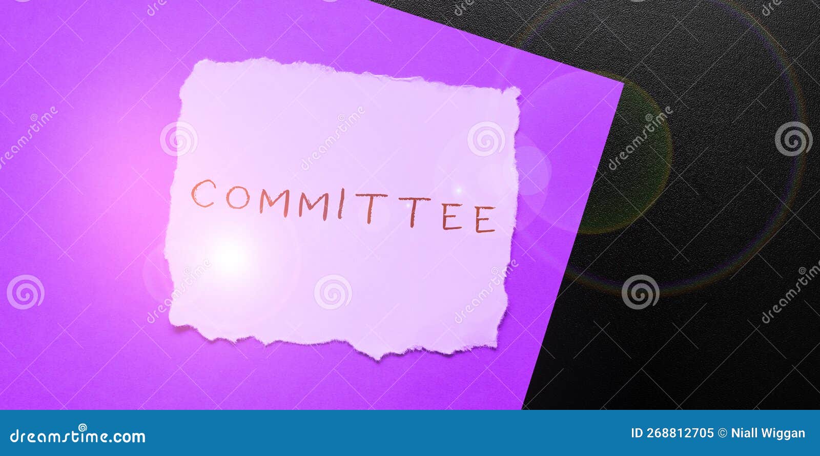 Handwriting Text Committee. Business Overview Group of People Appointed ...