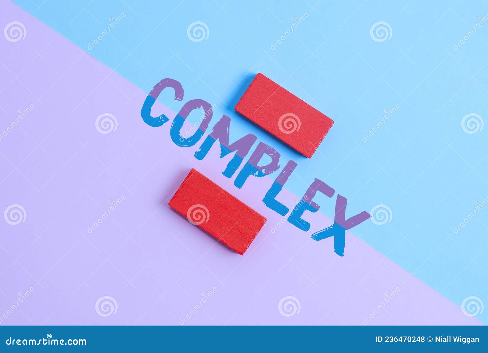 Text Showing Inspiration Complex. Business Approach the Significant ...