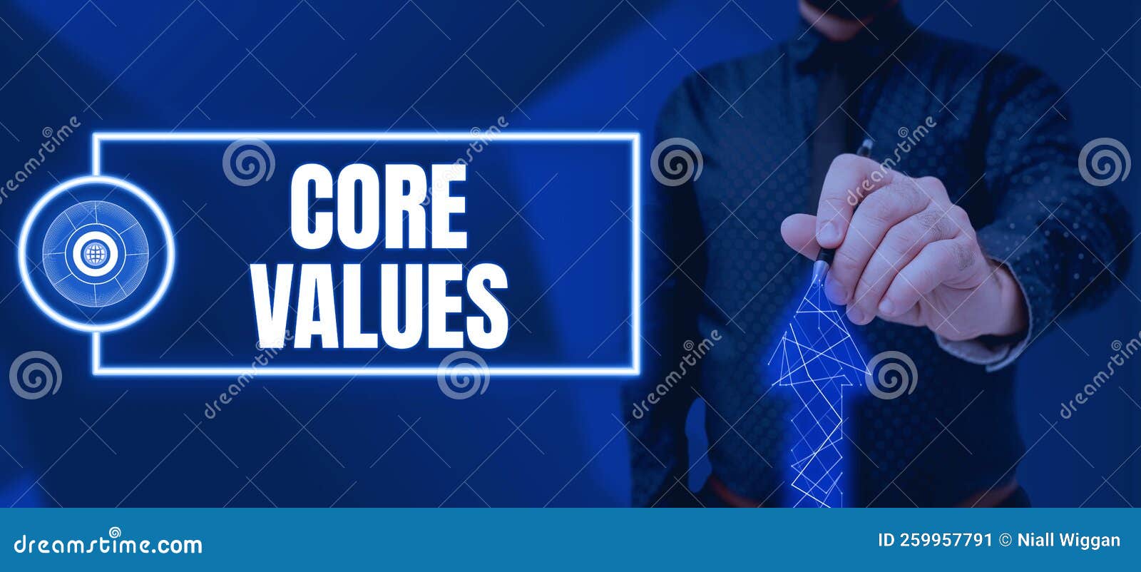 Text Caption Presenting Core Values. Internet Concept Principles Which ... Text Caption Presenting Core Values. Internet Concept Principles Which ...