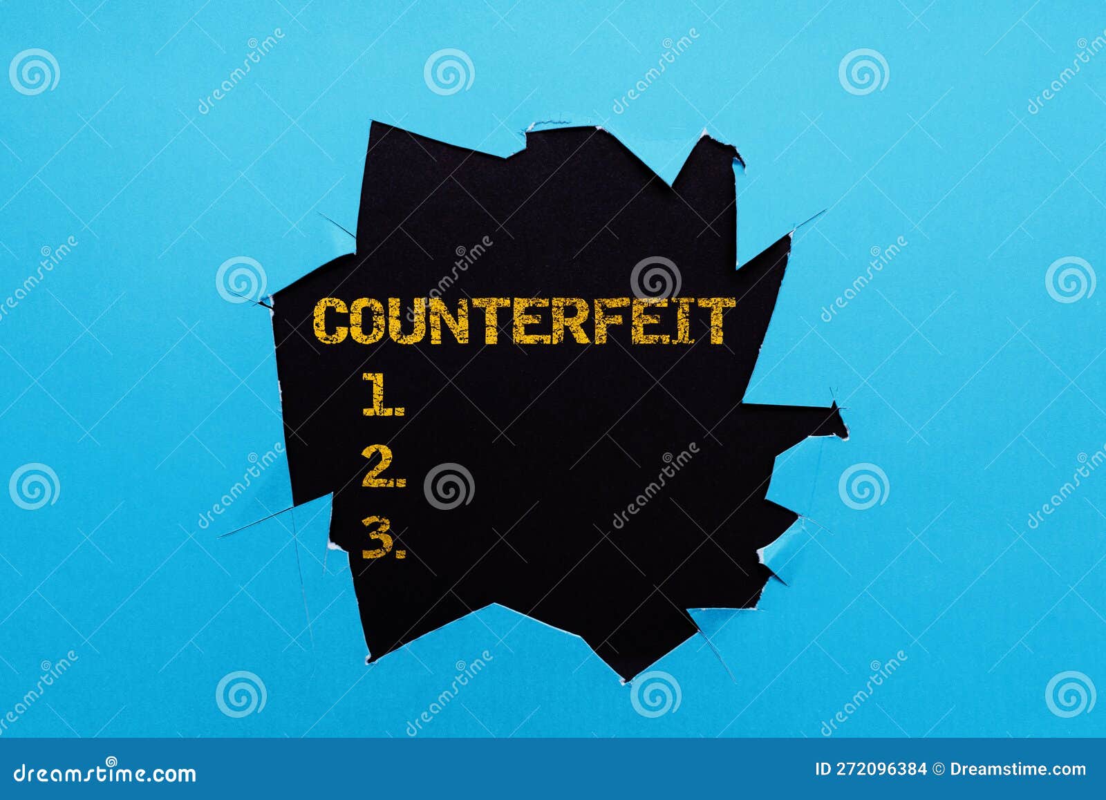Text Caption Presenting Counterfeit. Business Idea Made in Imitation of ...
