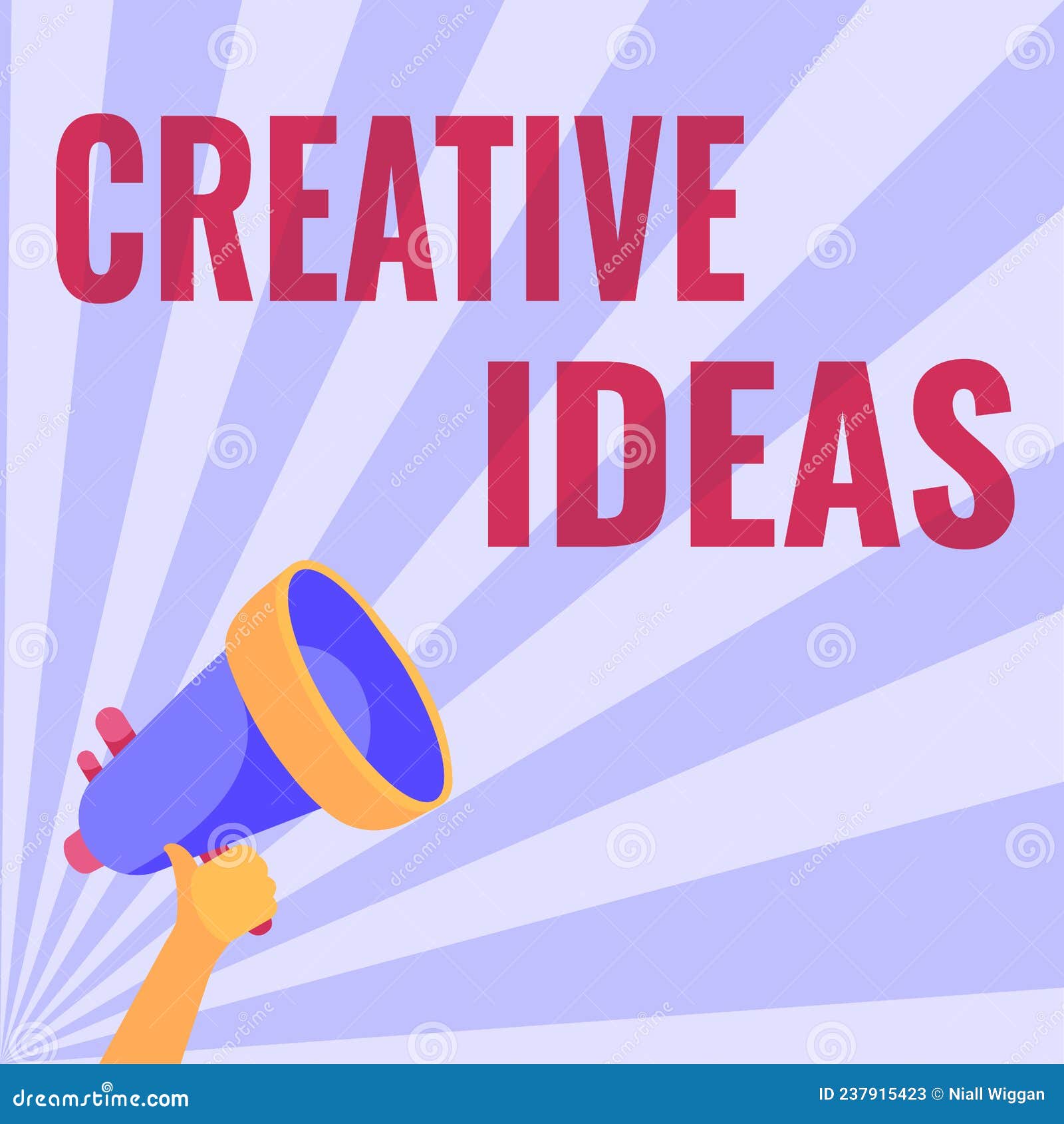 Text Caption Presenting Creative Ideas. Concept Meaning Unique Strategy ...