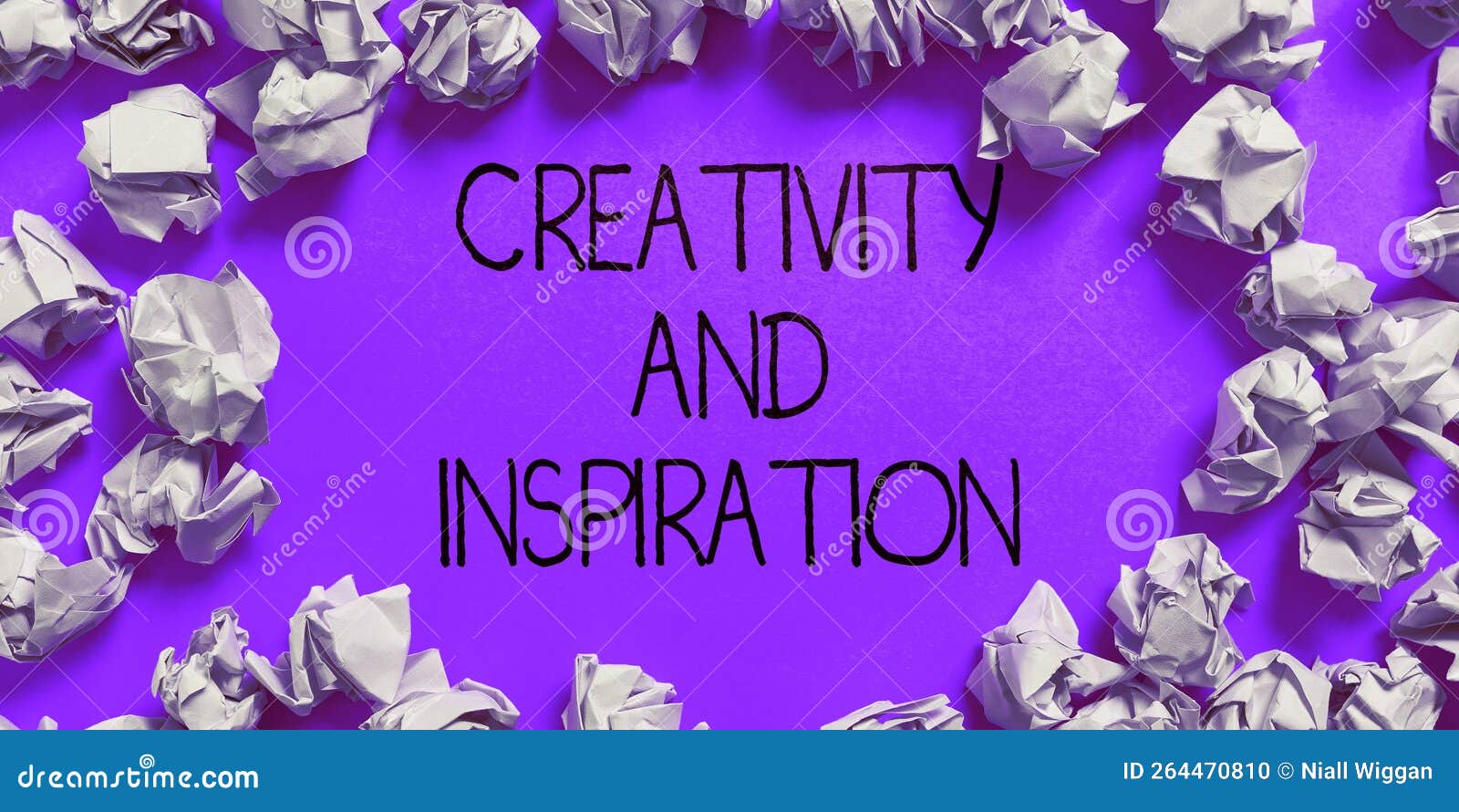 Text Caption Presenting Creativity and Inspiration. Business Concept ...