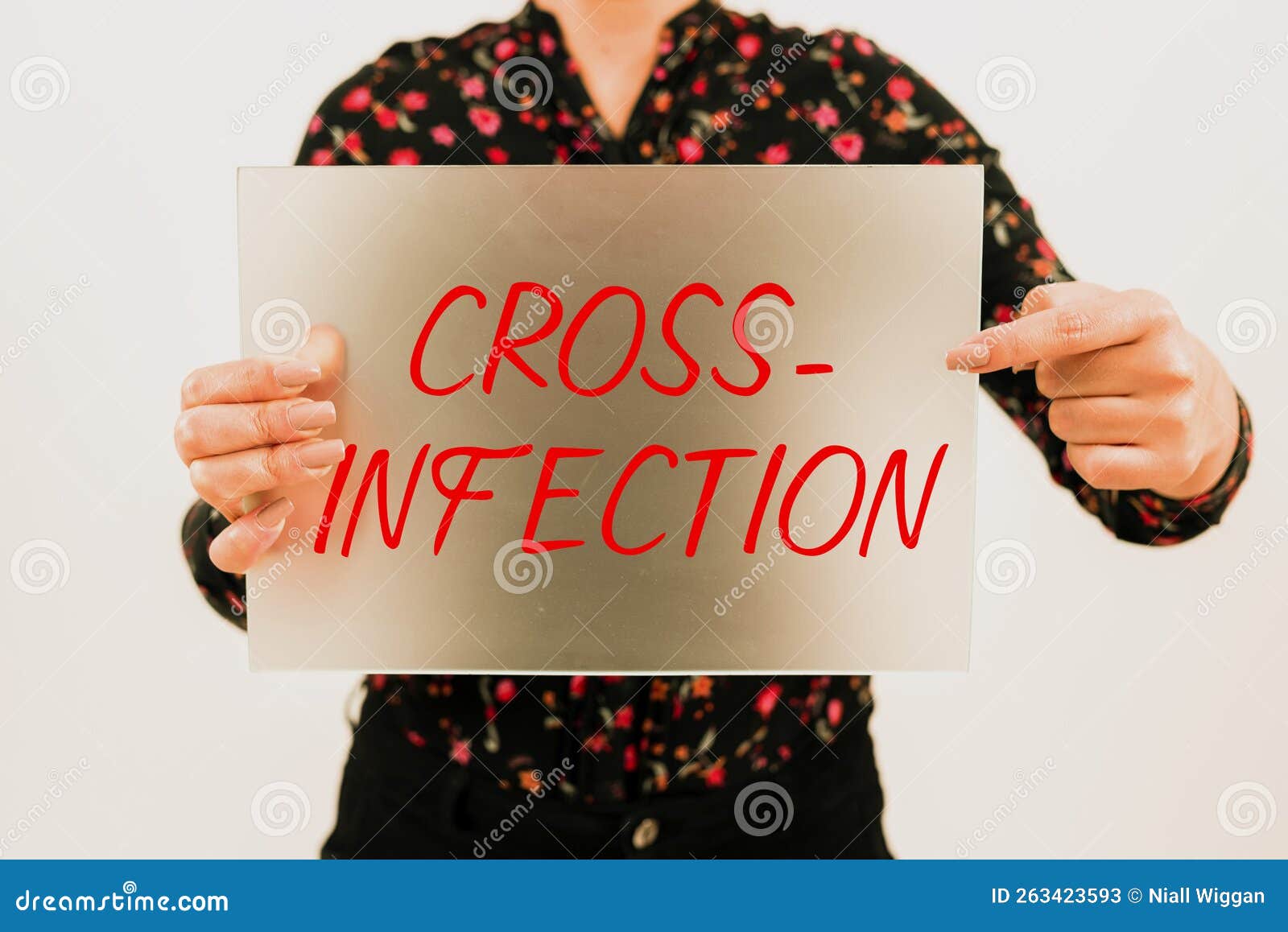 Text Caption Presenting Cross Infection. Business Approach Disease ...