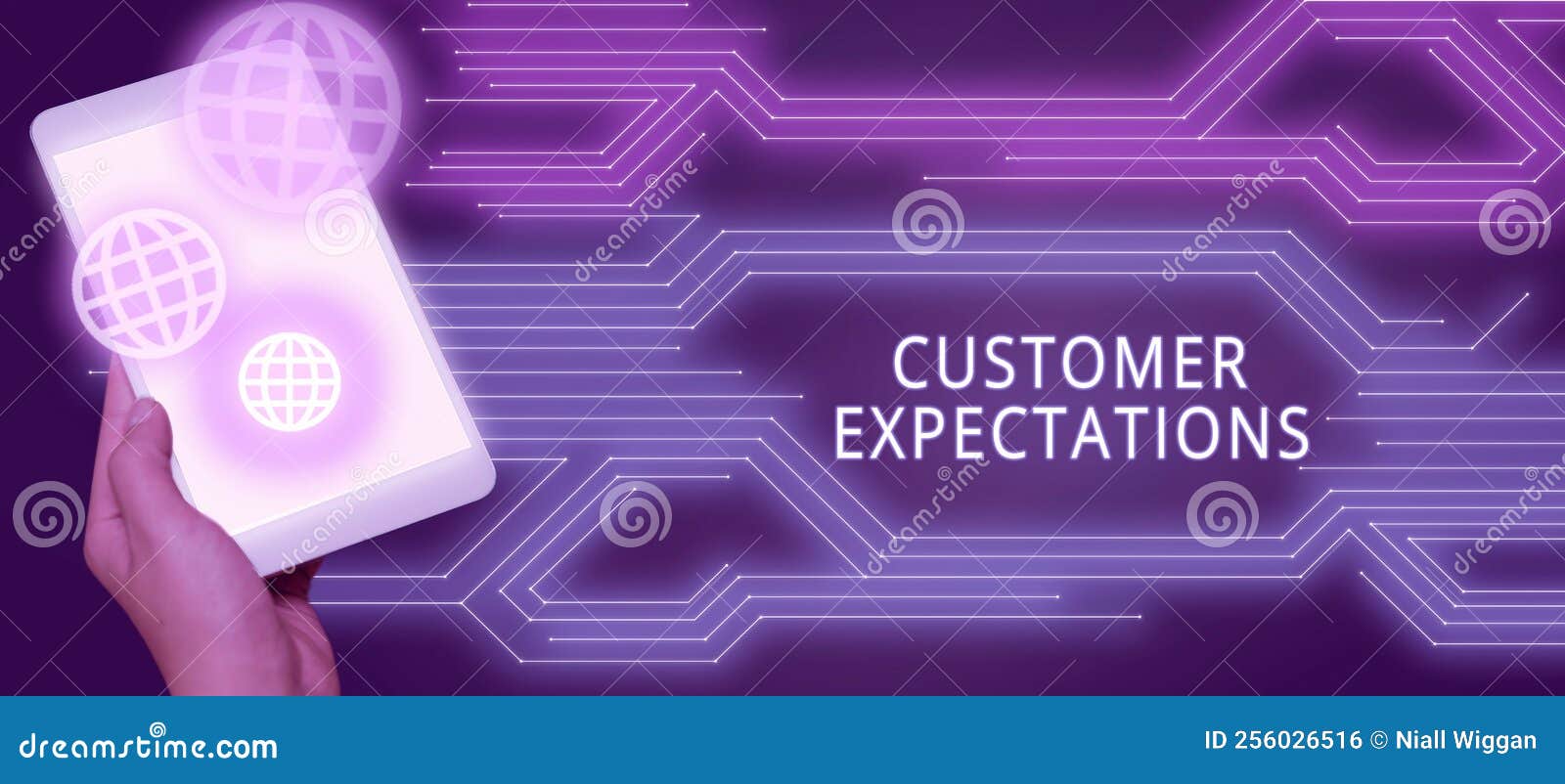 Conceptual Caption Customer Expectations. Conceptual Photo Benefits a ...