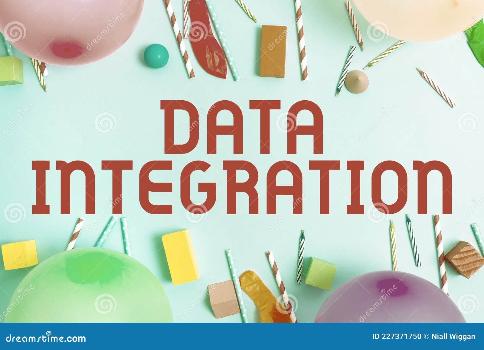 Conceptual Display Data Integration. Business Concept Involves ...