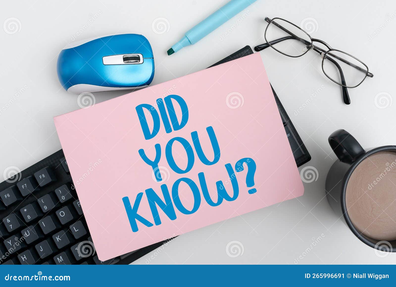 Conceptual Caption Did You Know. Internet Concept Fun Facts and Figures ...