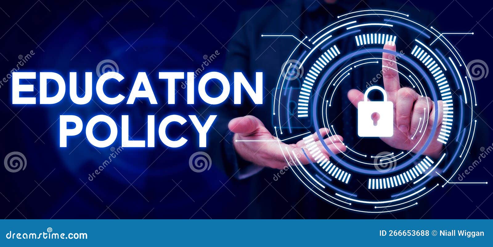 Conceptual Display Education Policy. Business Overview Field of Study ...