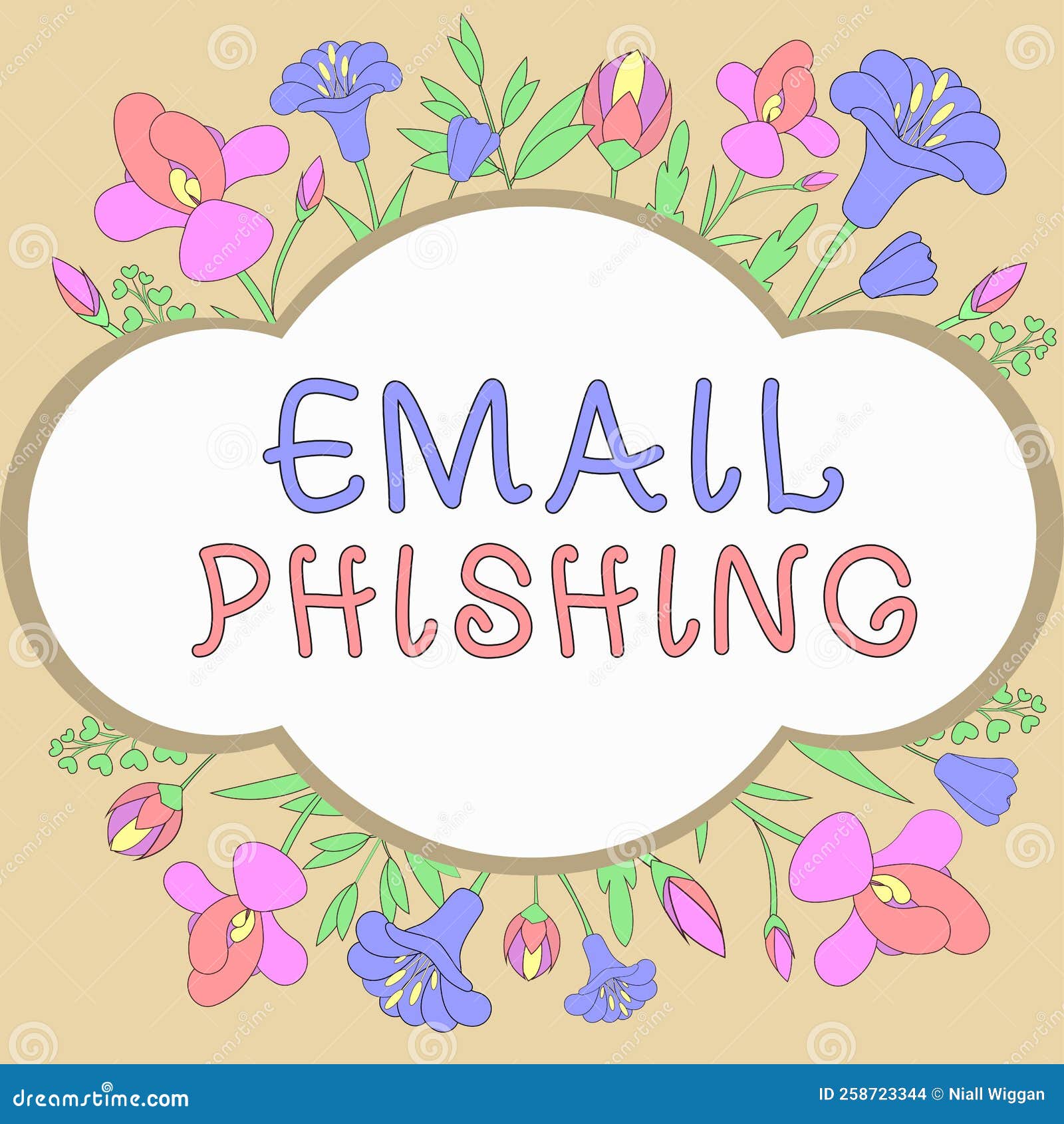 Writing Displaying Text Email Phishingemails That May Link To Websites That Distribute Malware