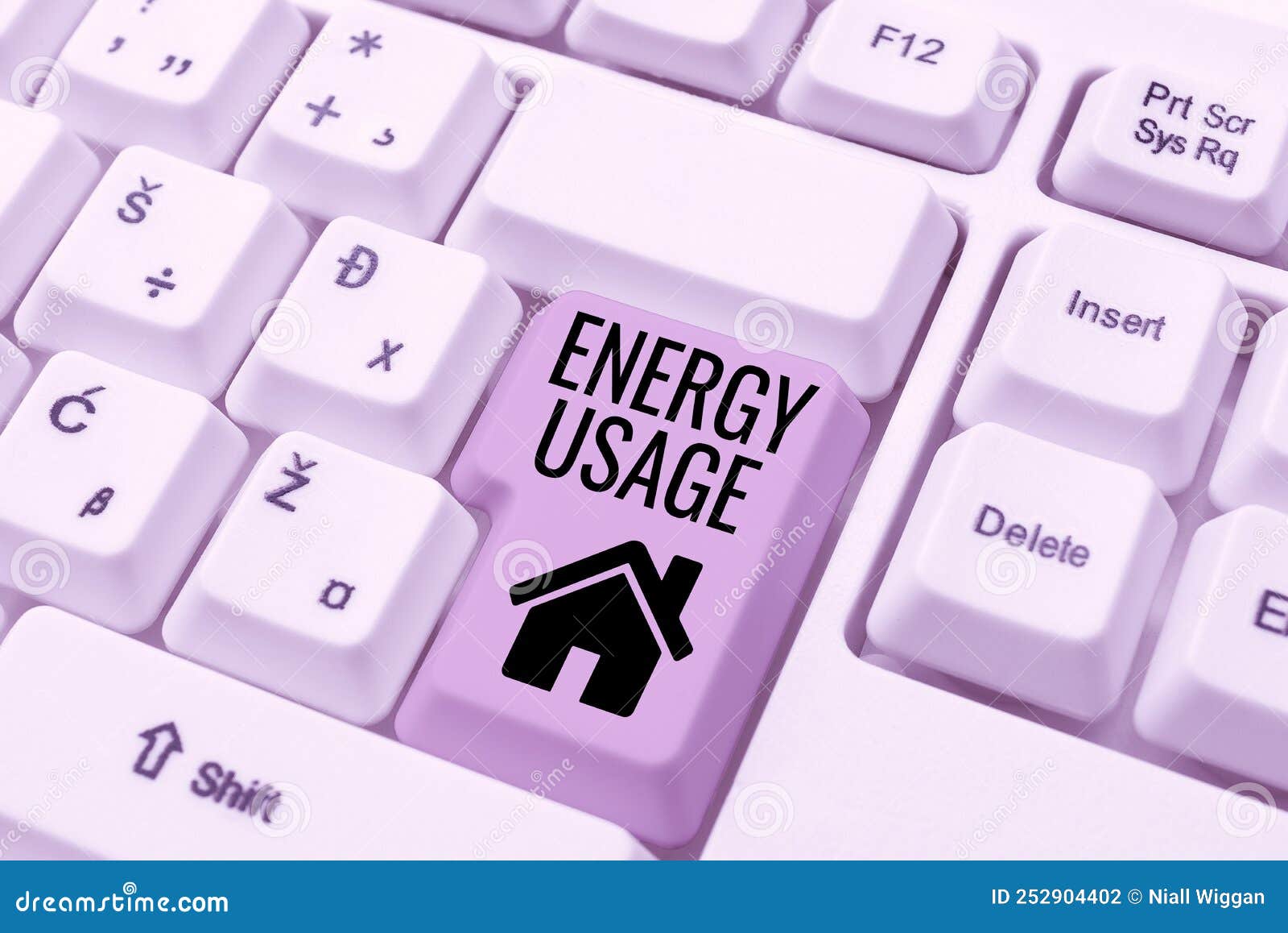 Text Caption Presenting Energy Usage. Concept Meaning Amount of Energy ...