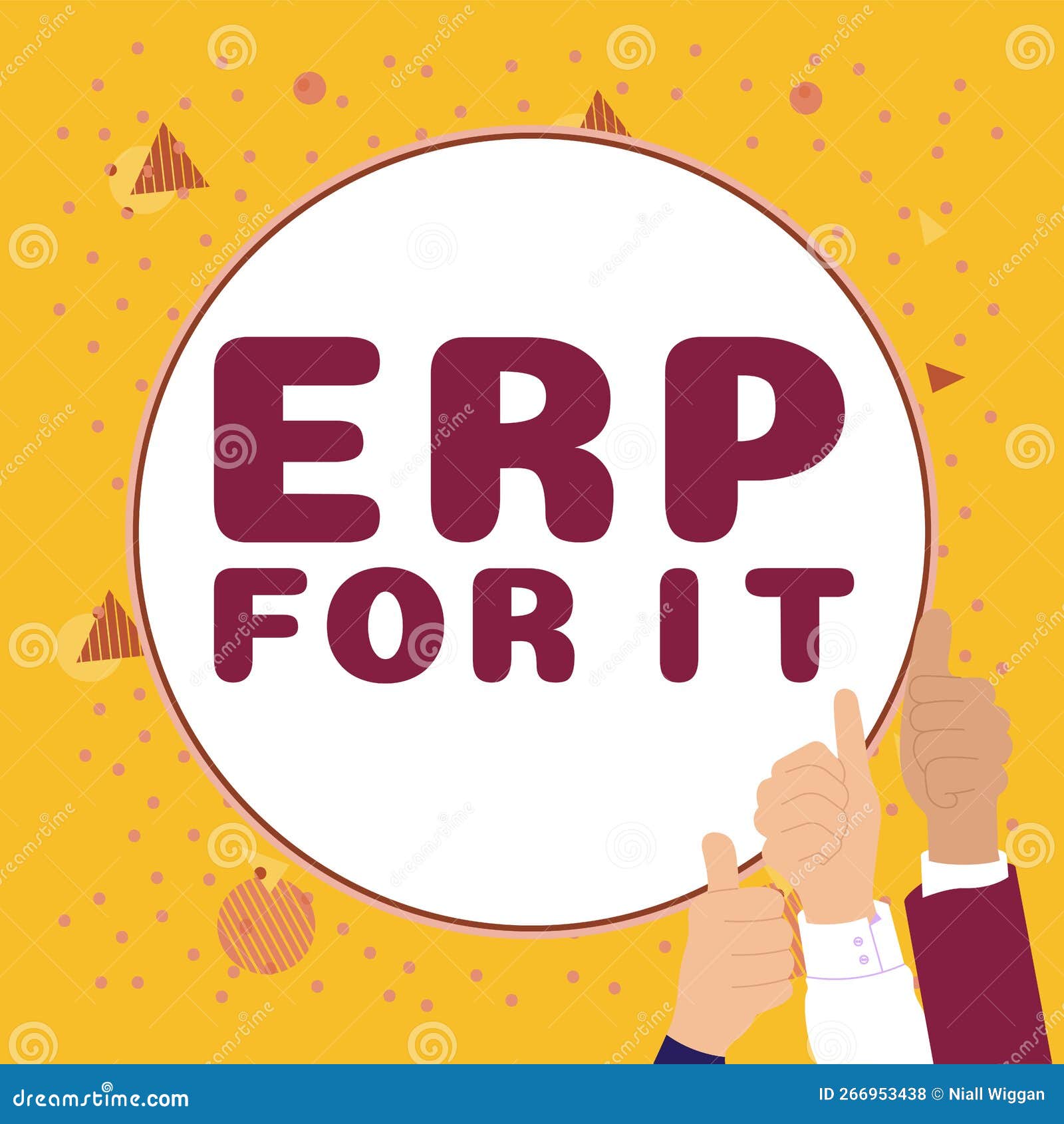 Text Caption Presenting Erp for it. Business Showcase Enterprise ...