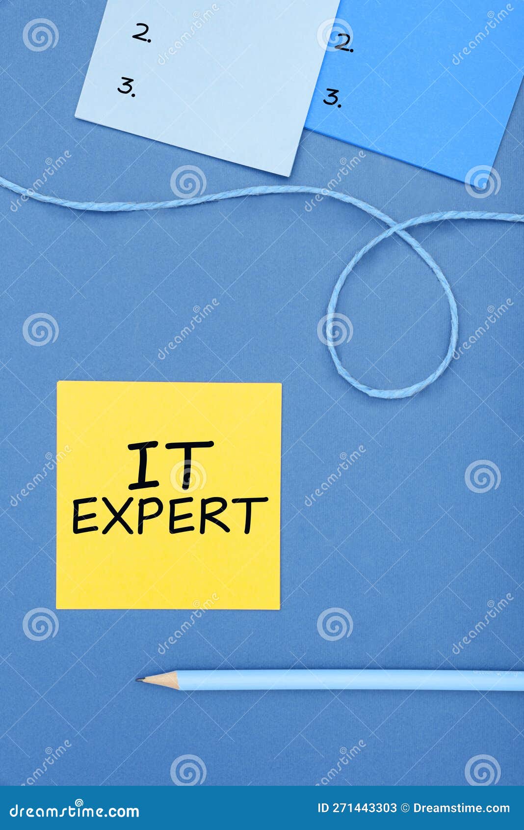 Text Caption Presenting it Expert. Business Idea Person with a High ...