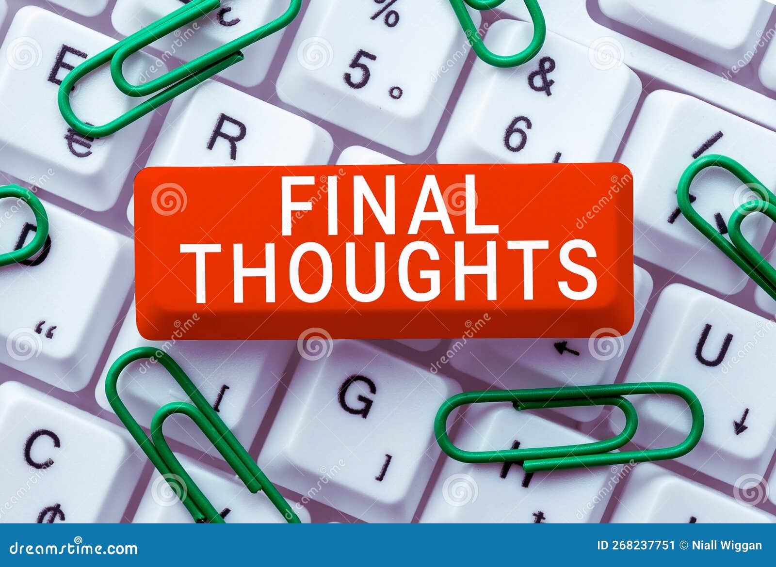 Text Caption Presenting Final Thoughts. Business Overview Conclusion ...