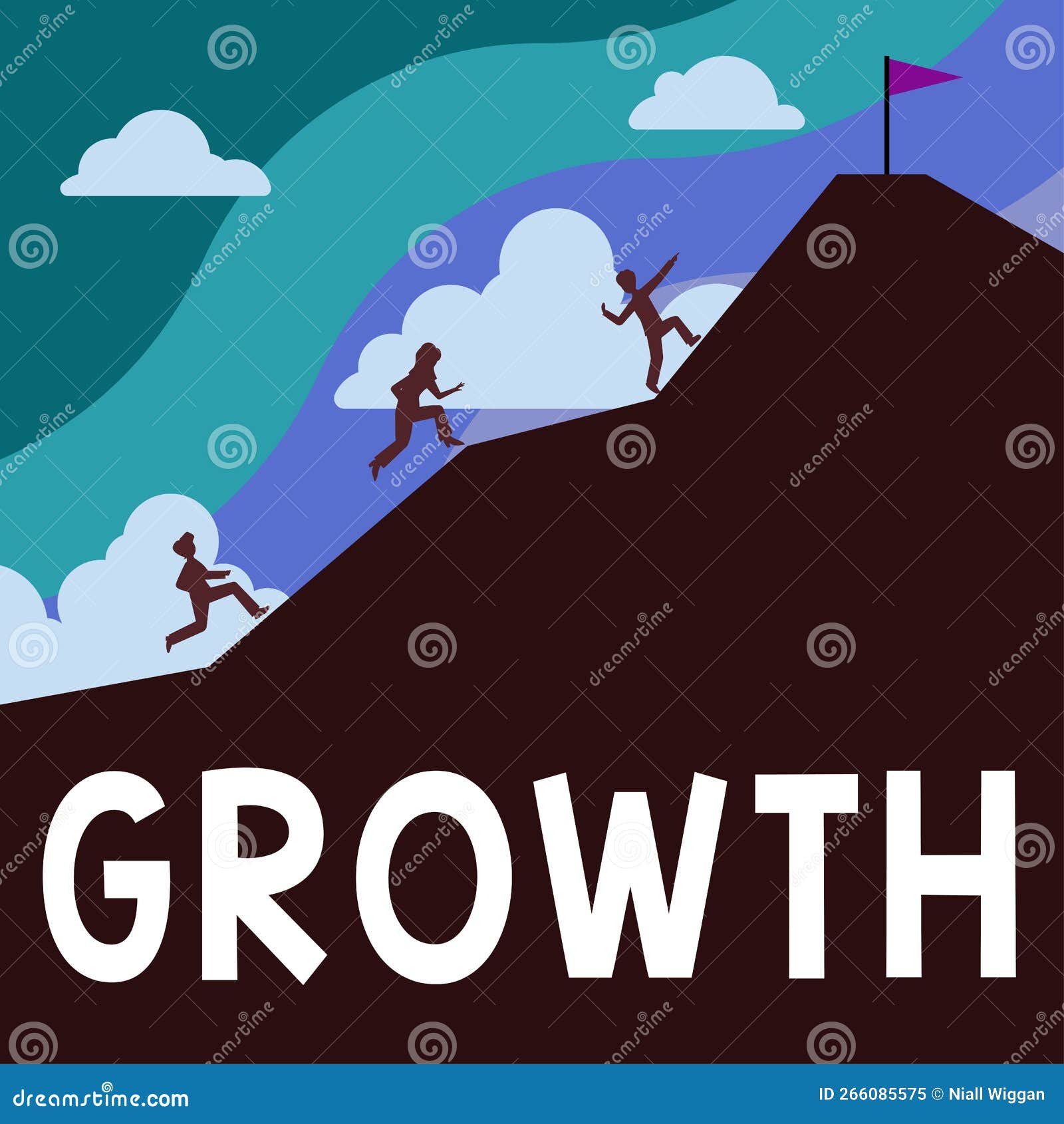 Text Caption Presenting Growth. Business Concept Process of Increasing ...