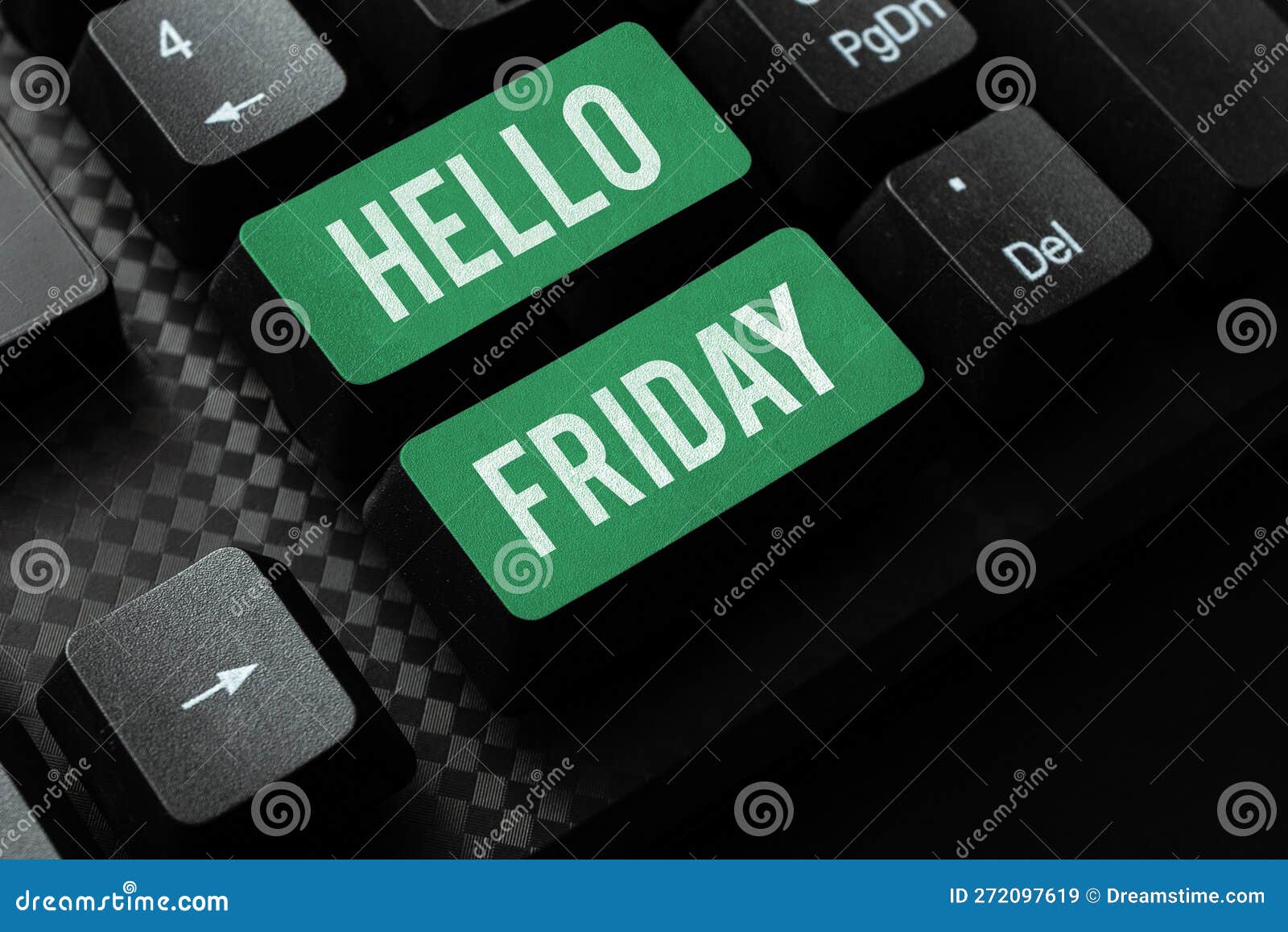 Conceptual Display Hello Friday. Business Approach Greetings on Fridays ...