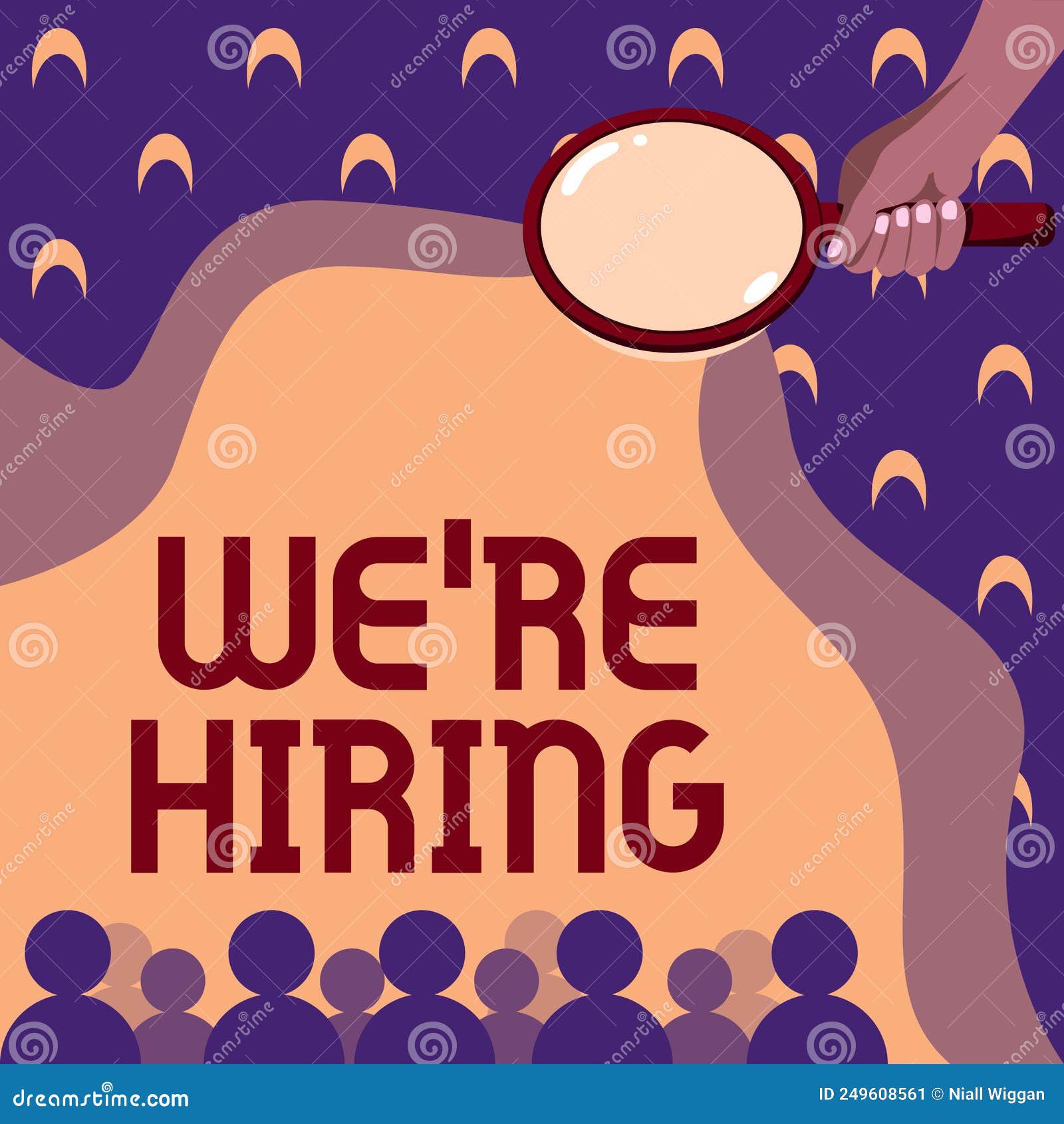 Text Caption Presenting we are Hiring. Word Written on Advertising ... Text Caption Presenting we are Hiring. Word Written on Advertising ...