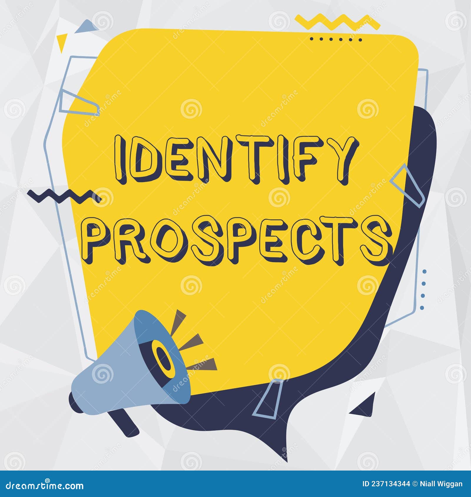 Text Sign Showing Identify Prospects. Business Overview Possible Client ...