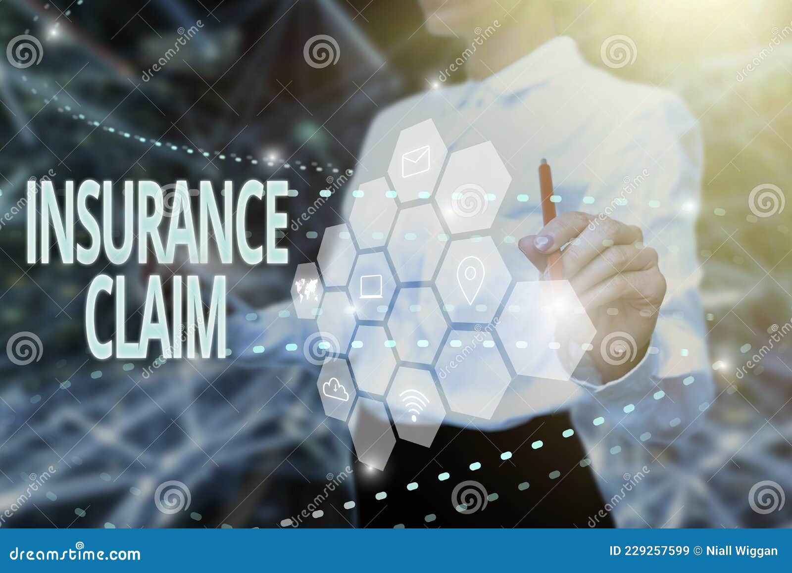 Text Caption Presenting Insurance Claim. Business Approach Coverage or ...