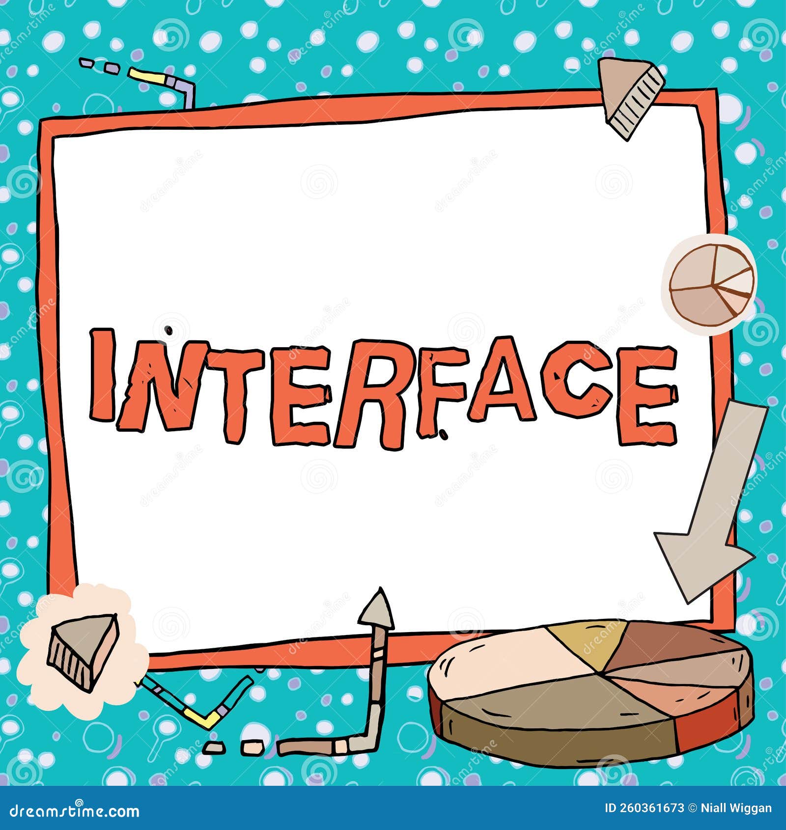 Text Caption Presenting Interface. Business Showcase Point Of Meeting ...