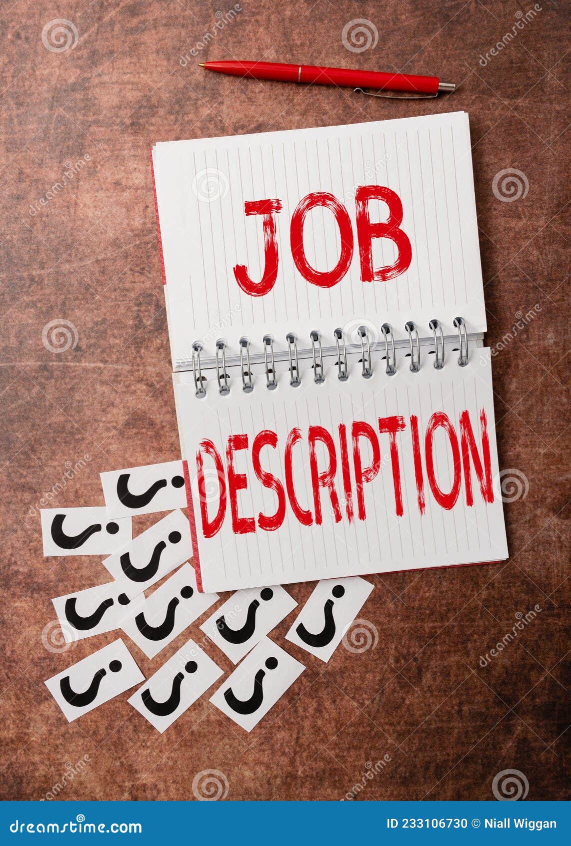 Writing Displaying Text Job Description. Business Overview a Formal ...