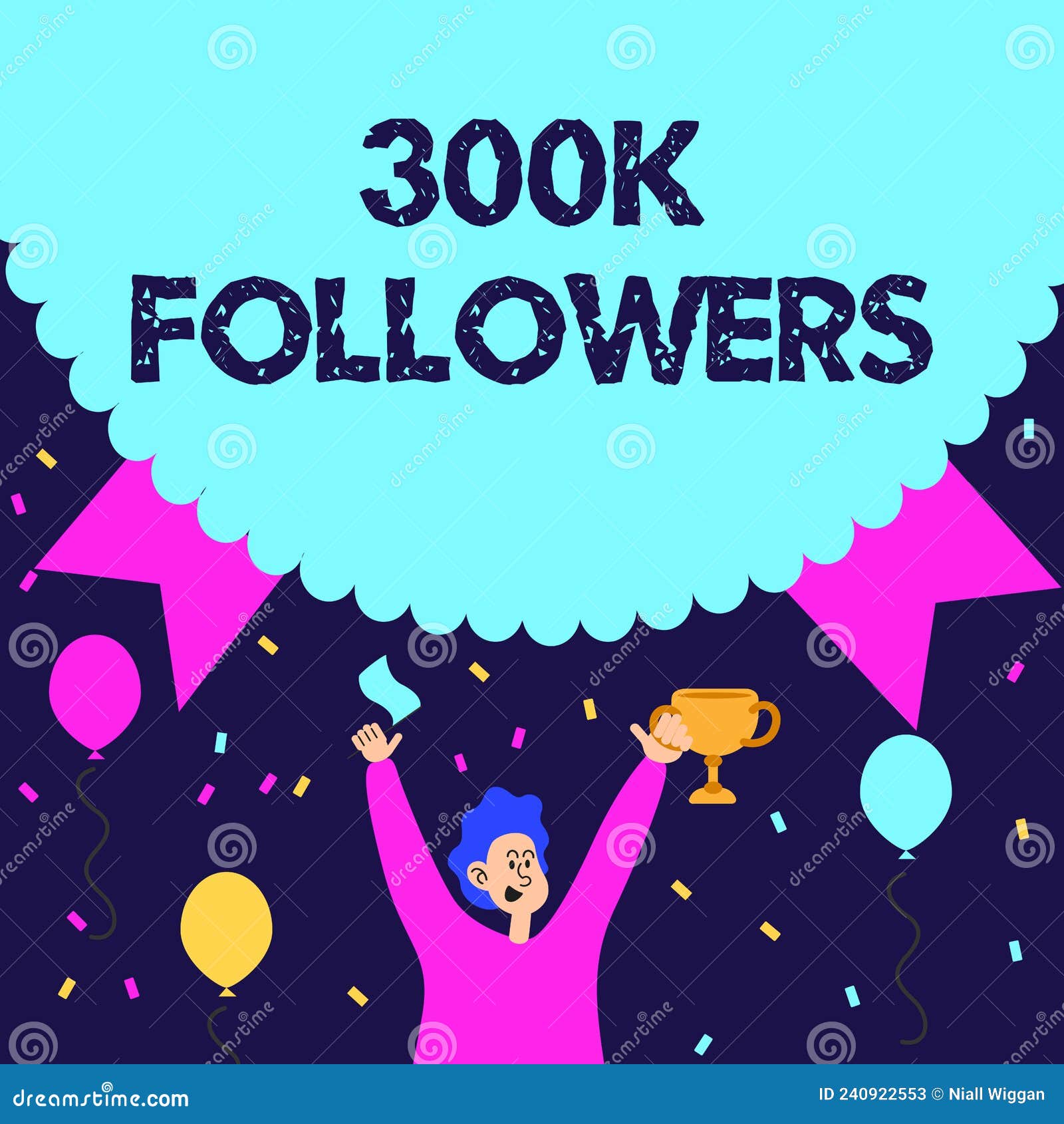 Text Caption Presenting 300K Followers. Business Idea Number of ... Text Caption Presenting 300K Followers. Business Idea Number of ...