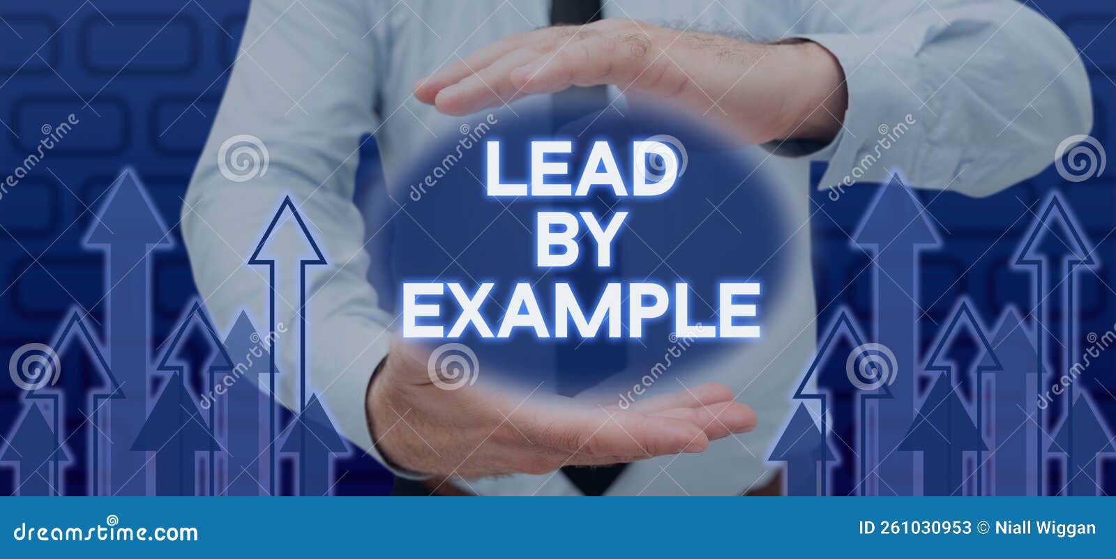 Text Showing Inspiration Lead by Example. Business Approach Be a Mentor ...